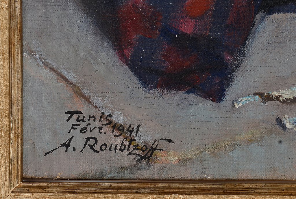 Alexandre Roubtzoff, BÉDOUINE ALYA. - Bukowskis