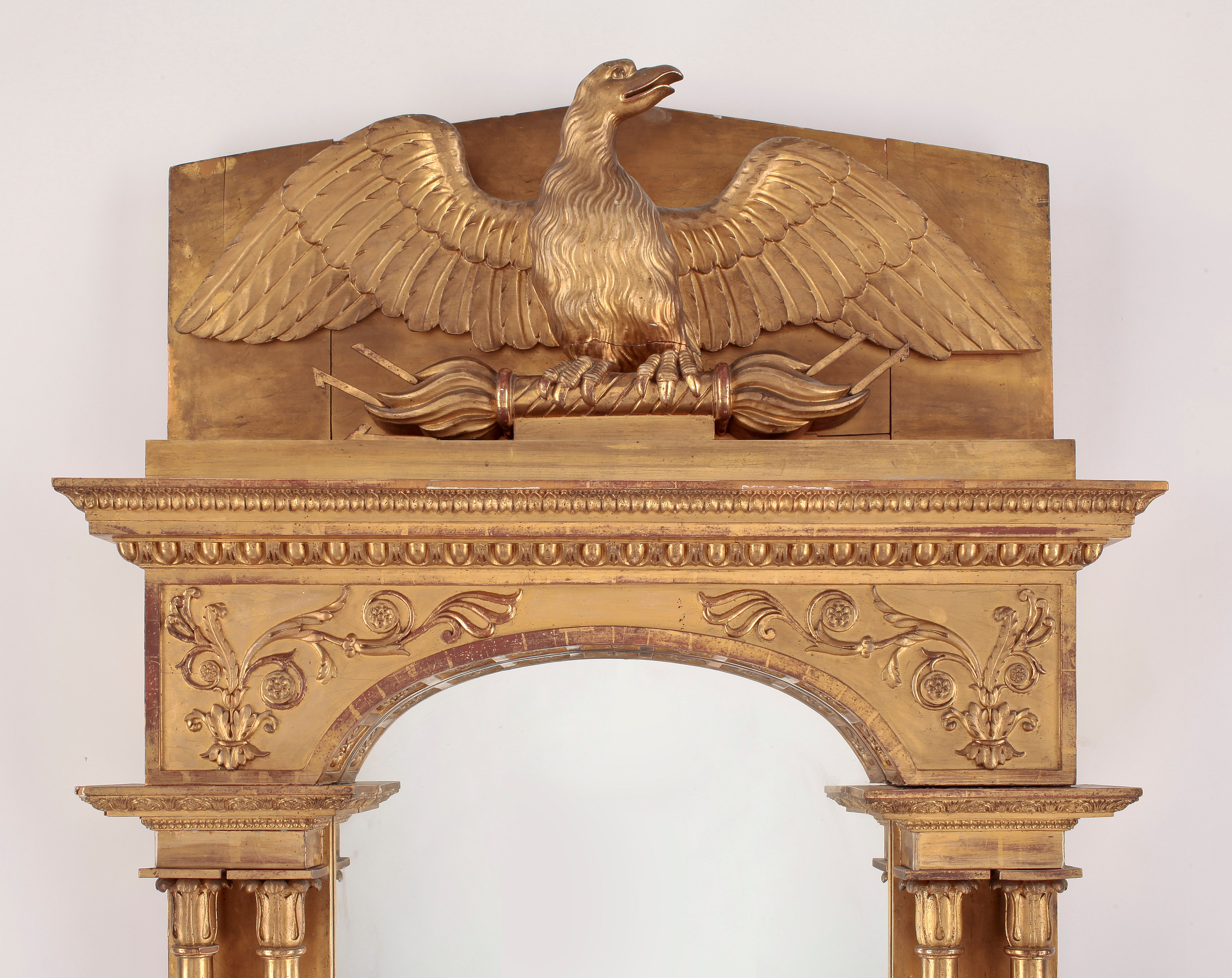 SPEGEL, Petter Gustaf Bylander, (verksam i Göteborg 1802-1859). Empire ...