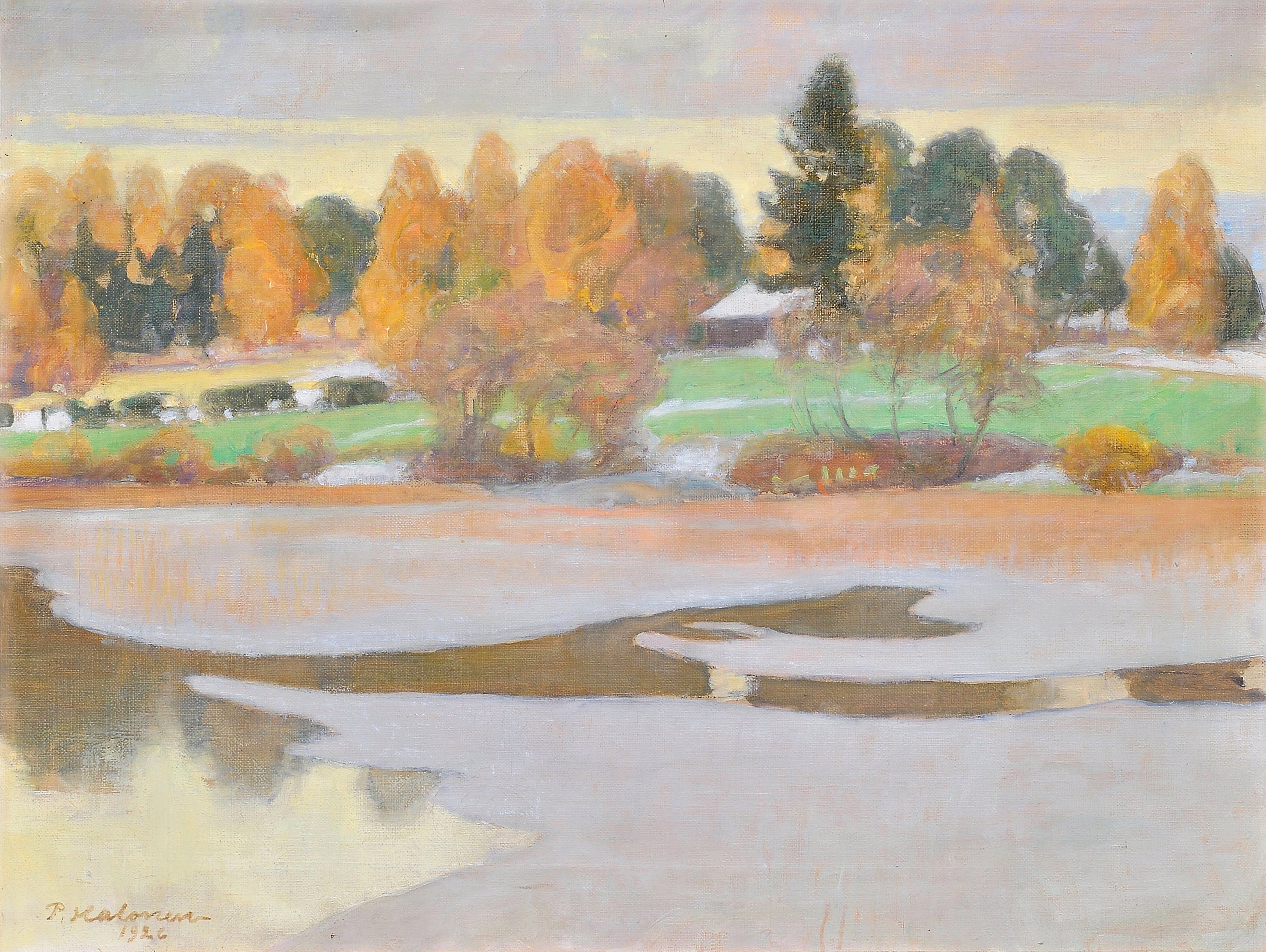 Pekka Halonen, EARLY SPRING. - Bukowskis