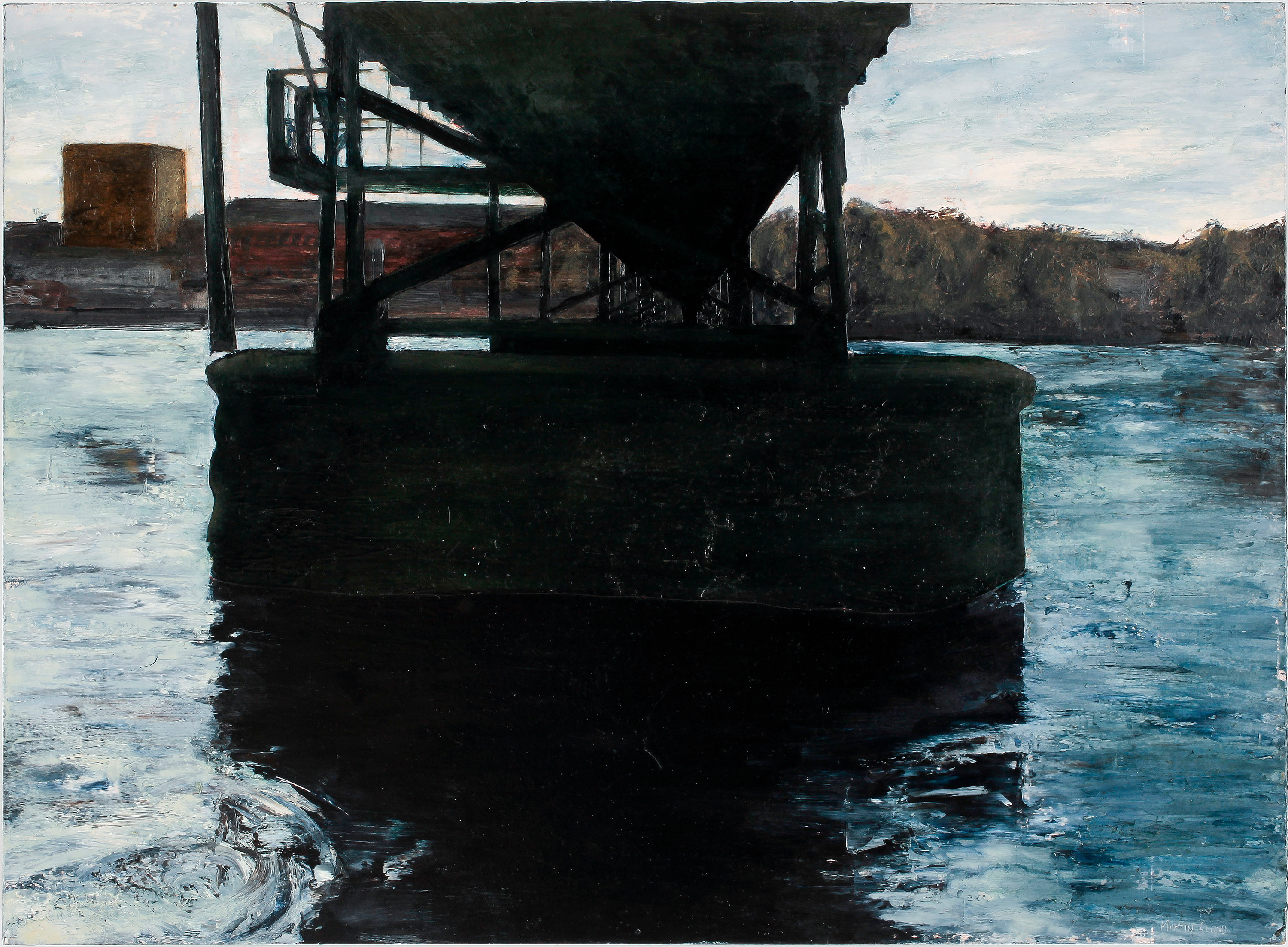 MARTIN ÅLUND, blandteknik på pannå, sign samt dat á tergo -94. - Bukowskis