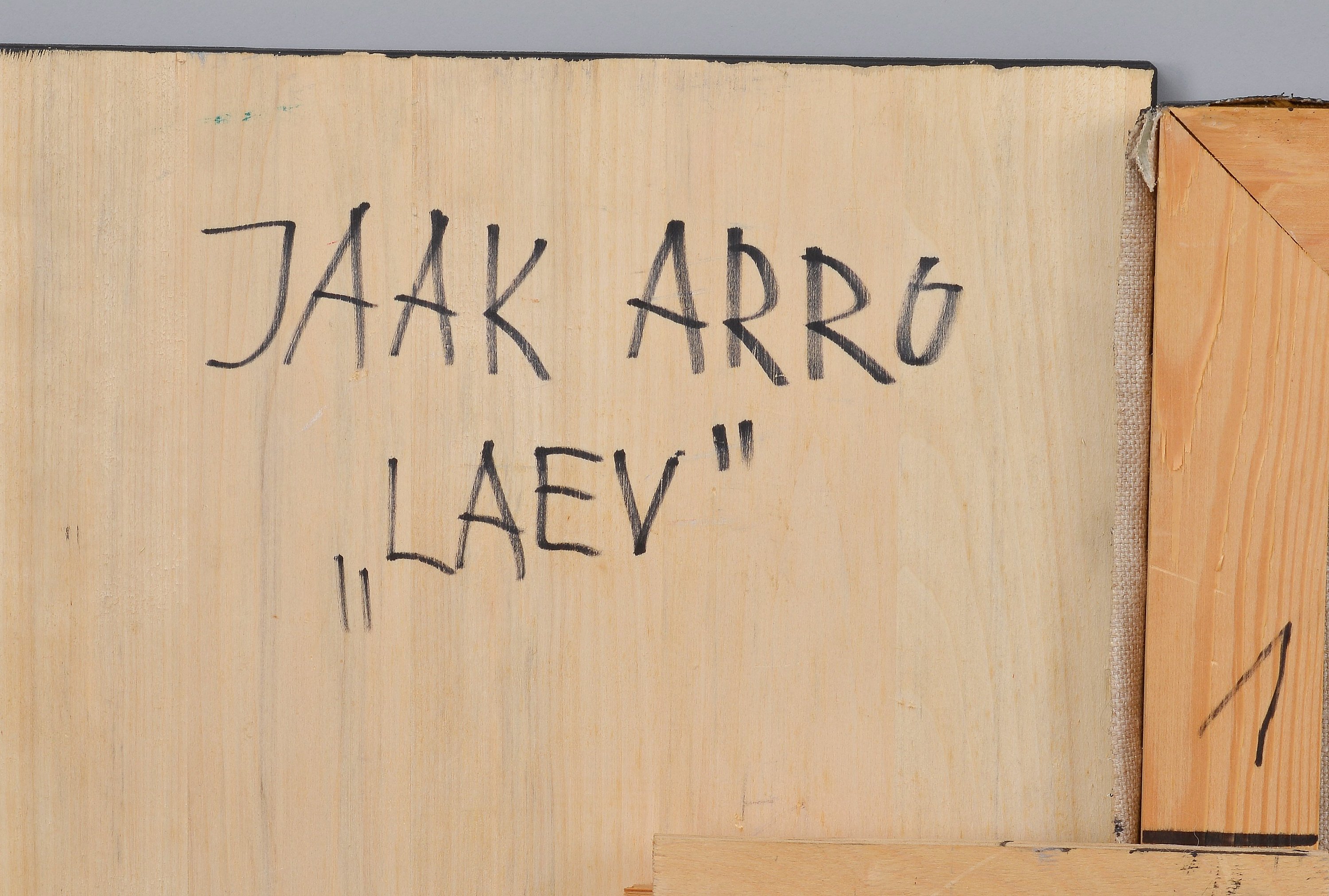 JAAK ARRO, olja på duk, träreliefer, signerad och daterad -90. - Bukowskis