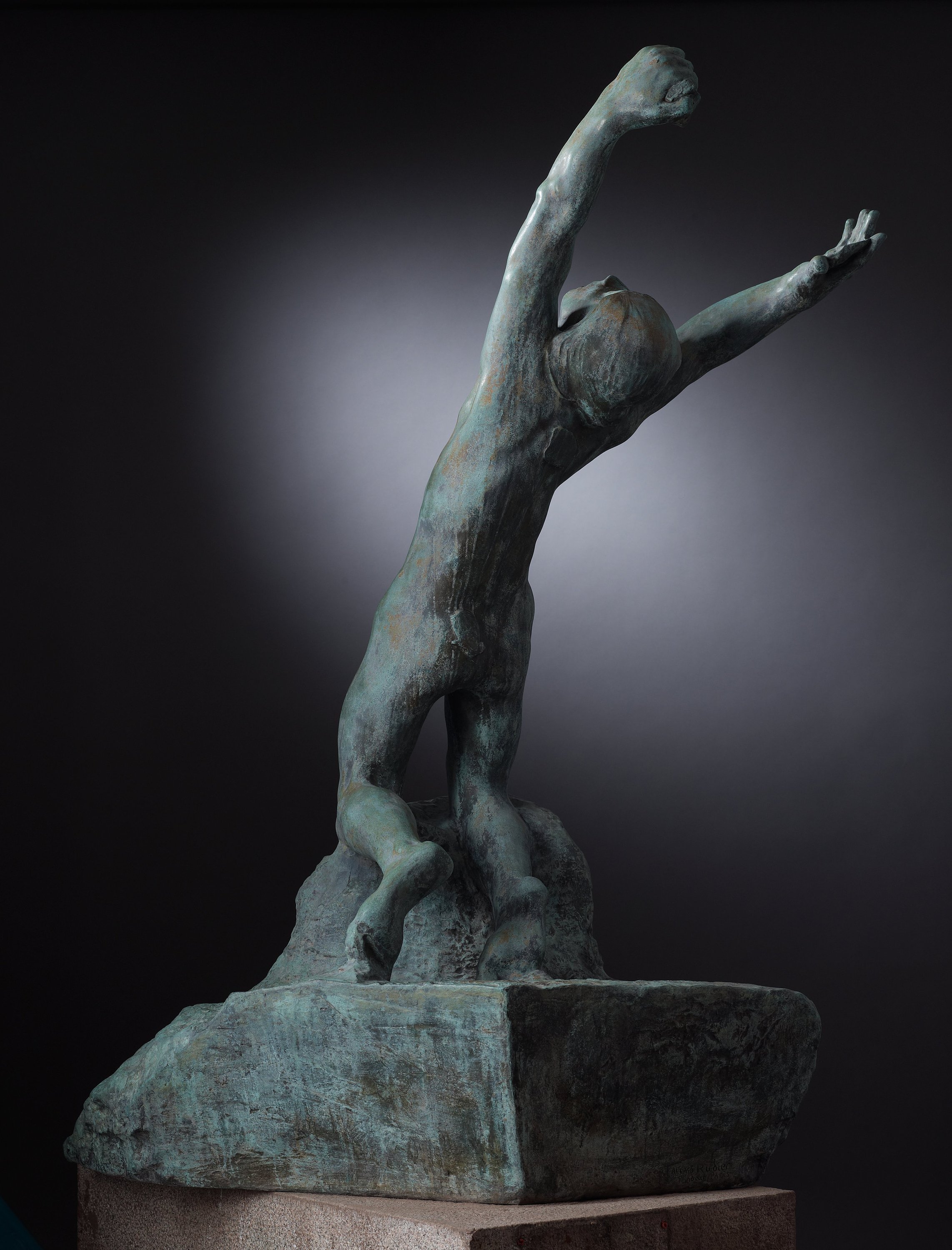 Auguste Rodin, "L'enfant prodigue". - Bukowskis