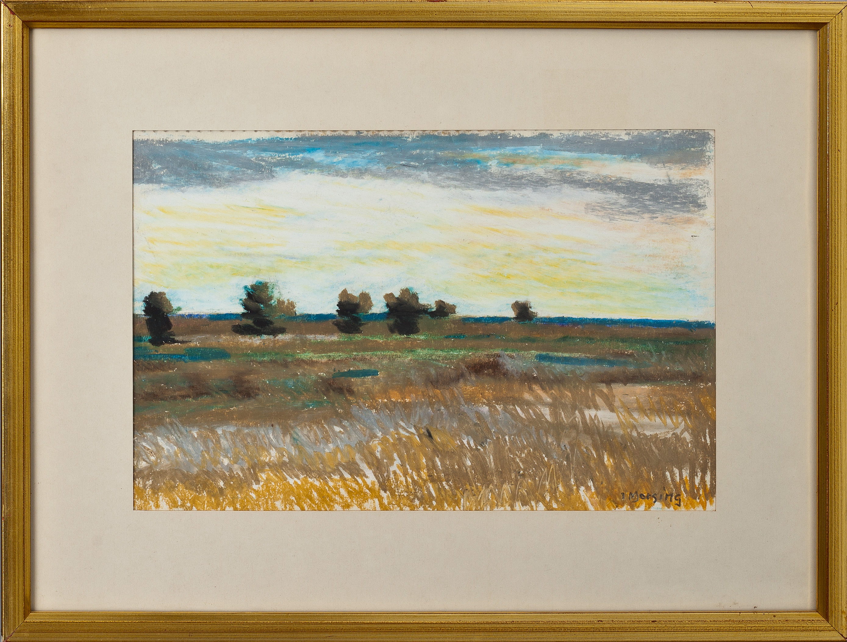 IVAR MORSING, pastell, signerad. - Bukowskis