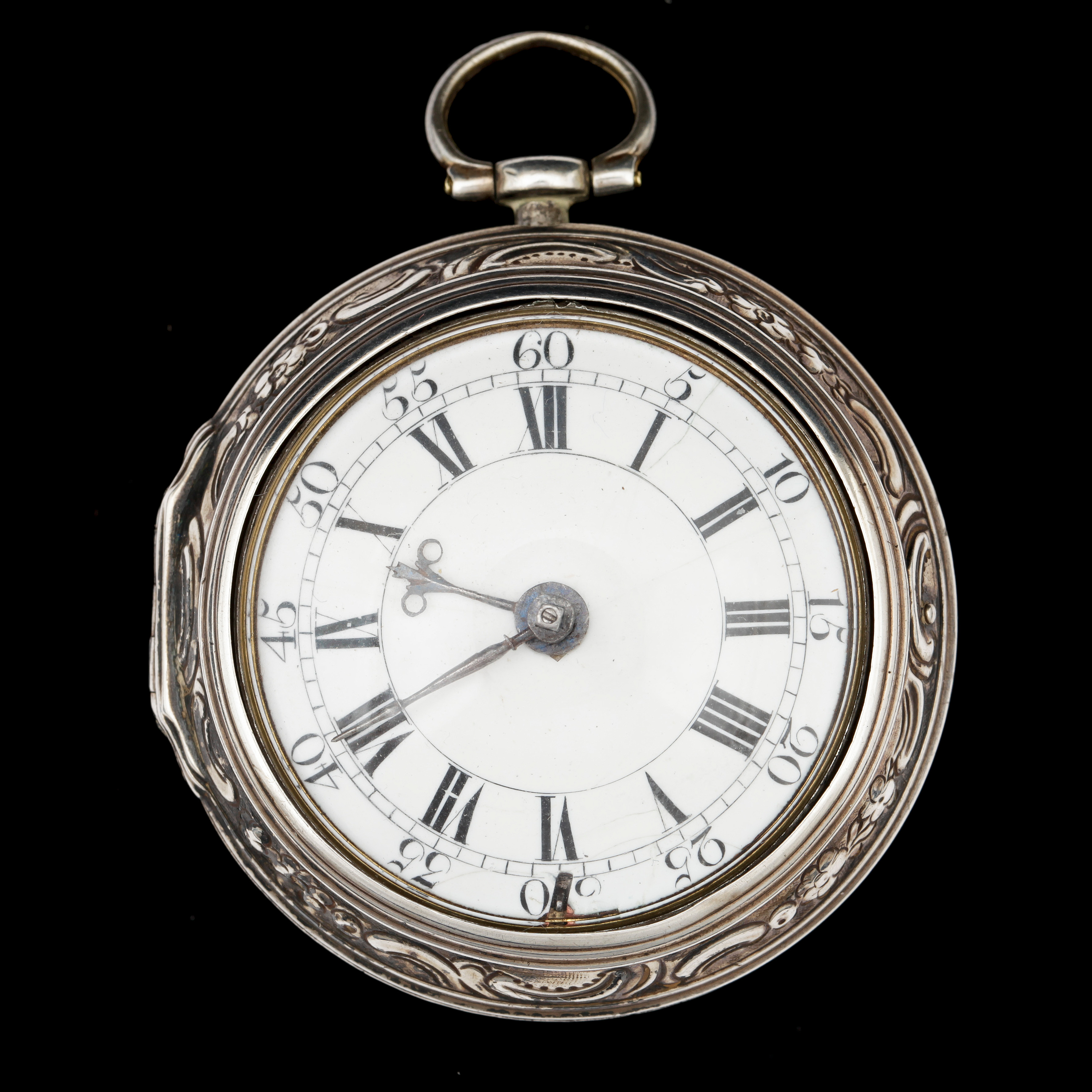 FICKUR, silver, Benjamin Sherwood, London, 1700-talets mitt. - Bukowskis