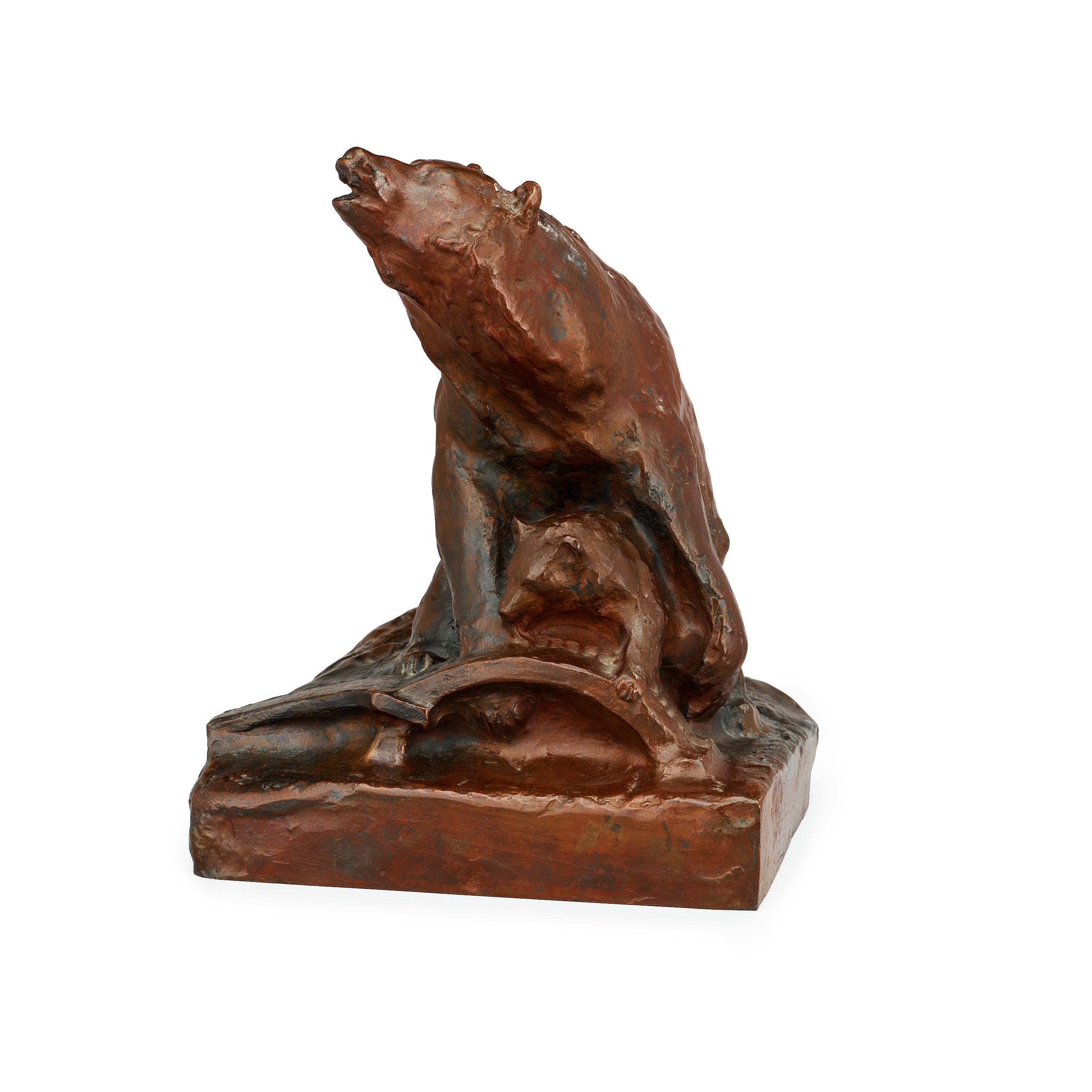 Carl Fagerberg, Bear with cub. - Bukowskis