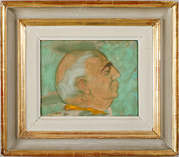 CURT CLEMENS, gouache, signerad. - Bukowskis