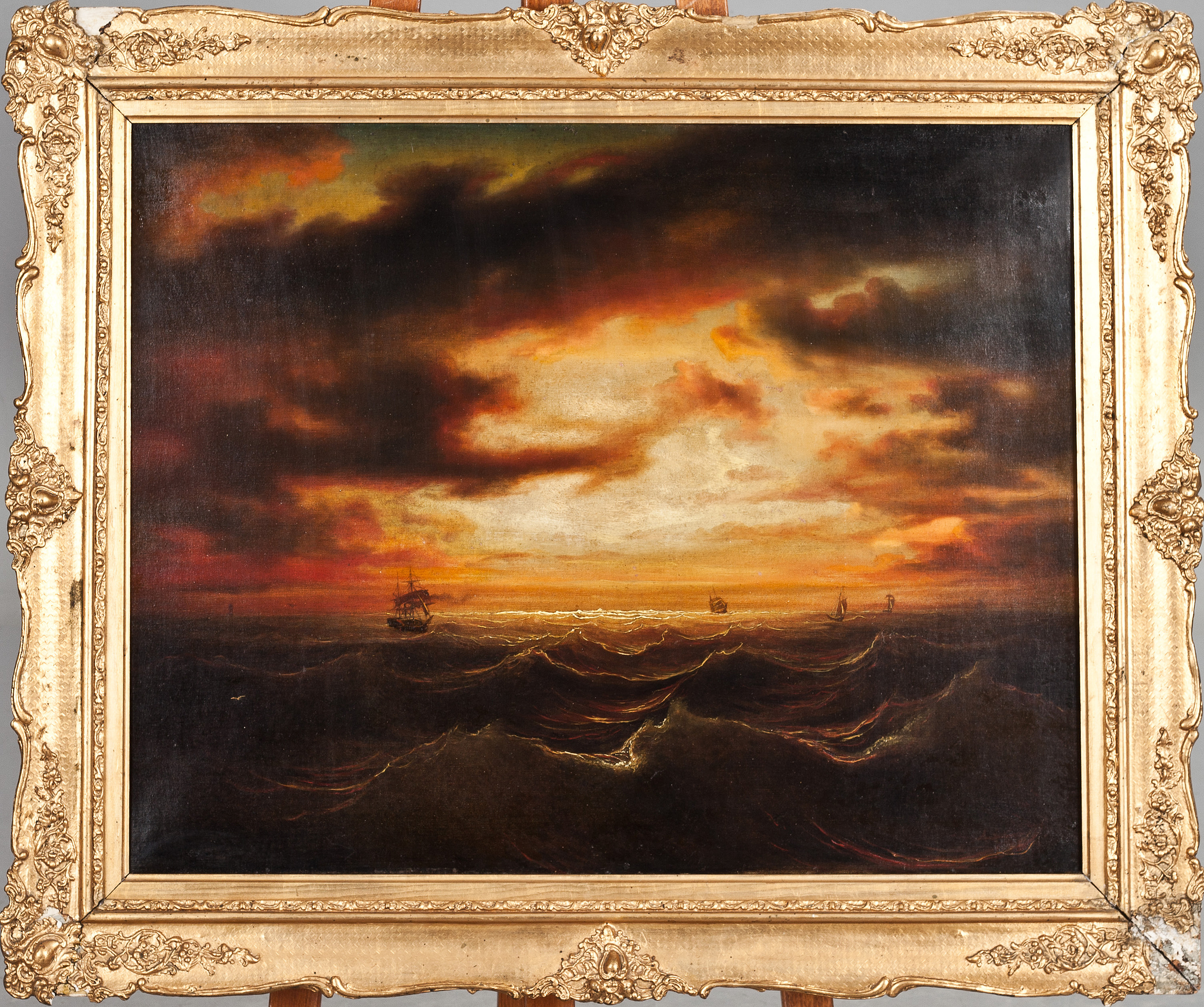 MARCUS LARSON, tillskriven, olja på dubblerad duk, ej signerad. - Bukowskis