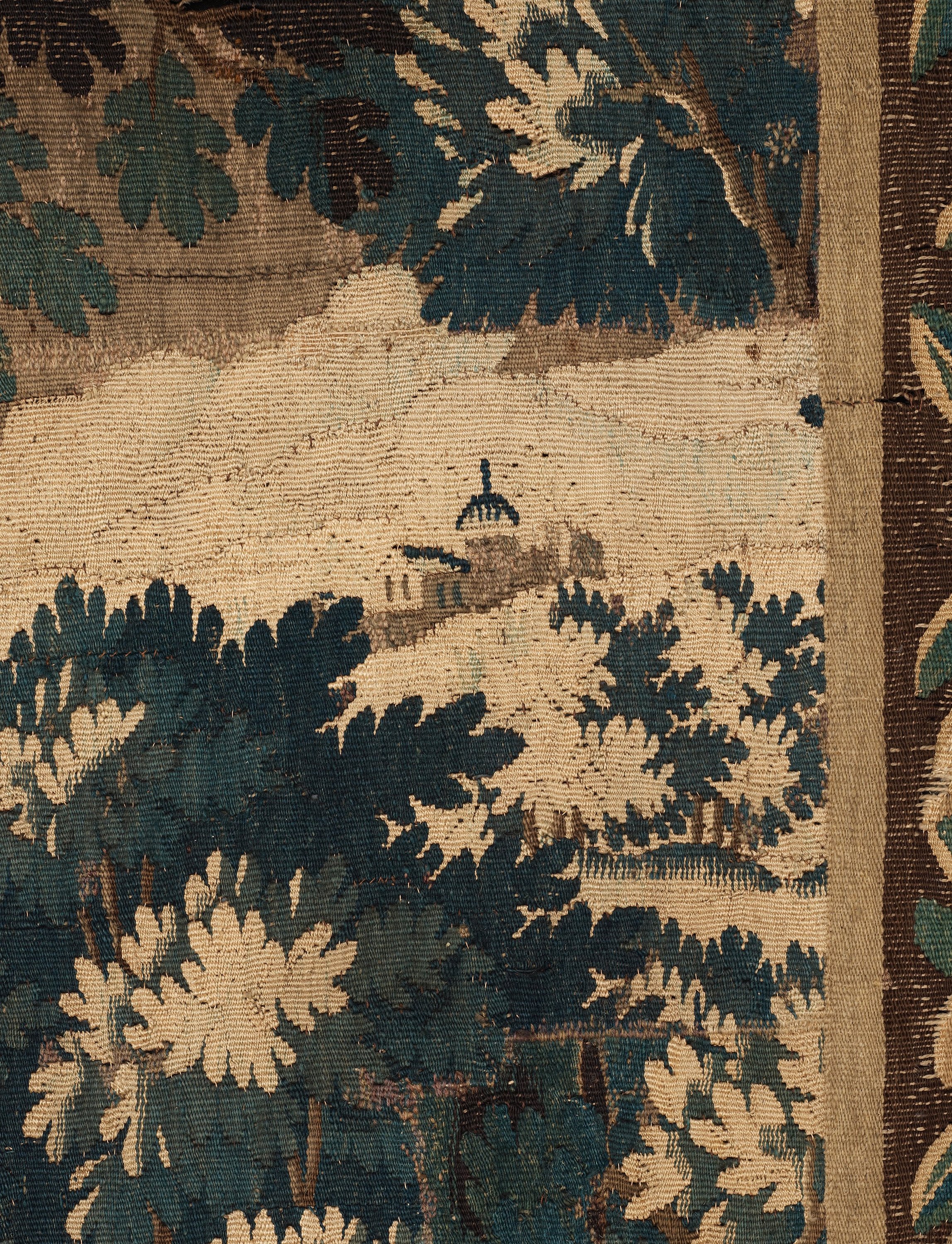 TAPESTRY, woven tapestry. 254 x 186 cm. Flanders around 1700. - Bukowskis