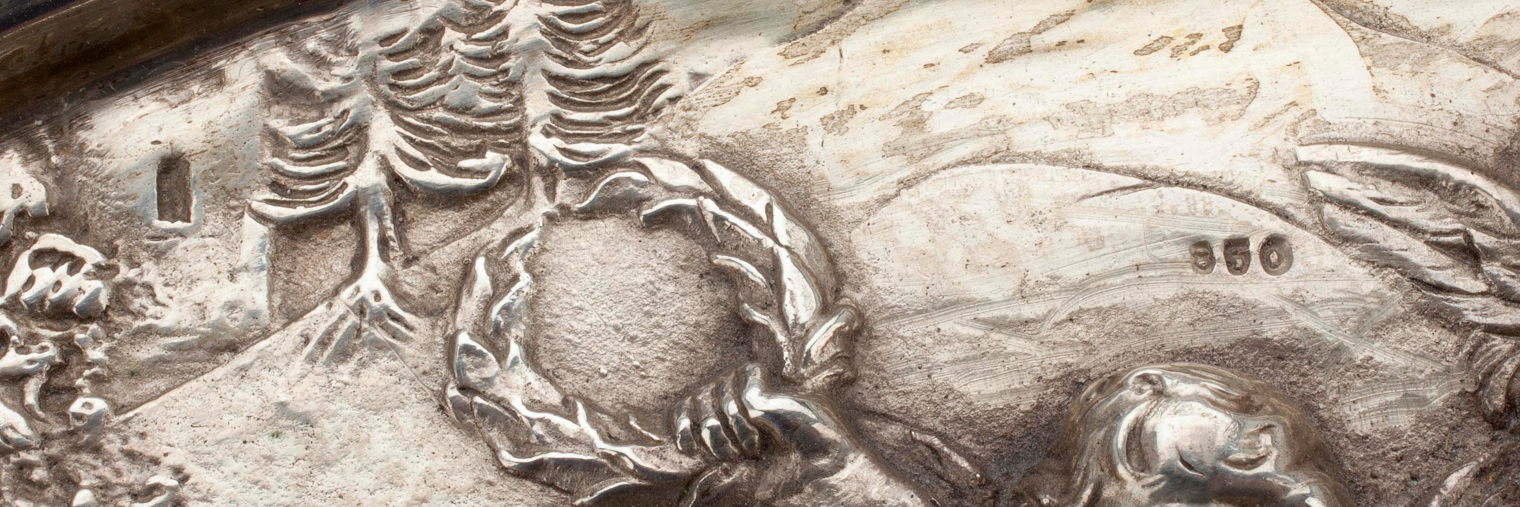 SKÅL, silver, importstämplar Frans Oskar Lindroos, Helsingfors 1931 ...