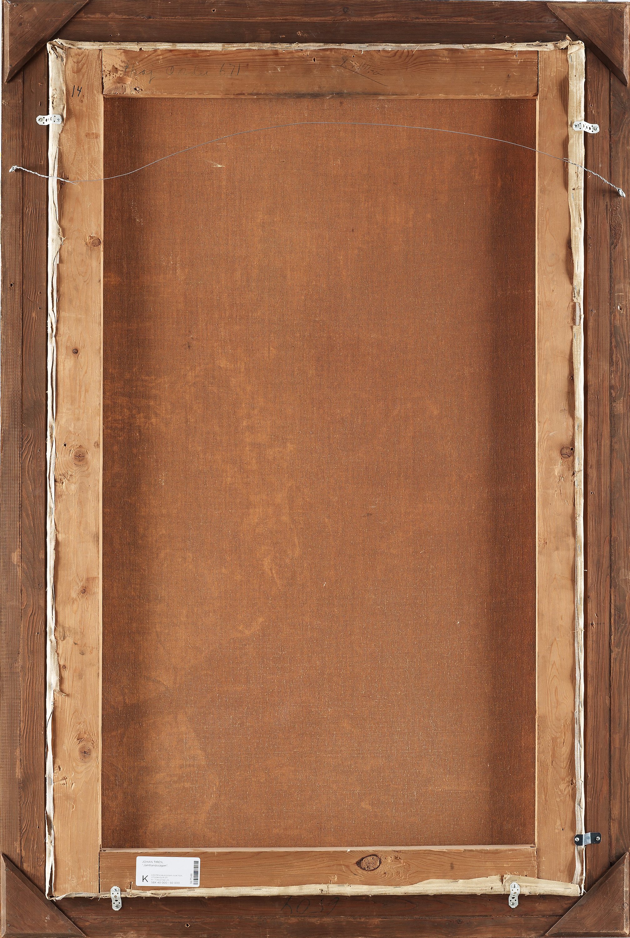 Johan Tirén, "Jämtlandssägen". - Bukowskis