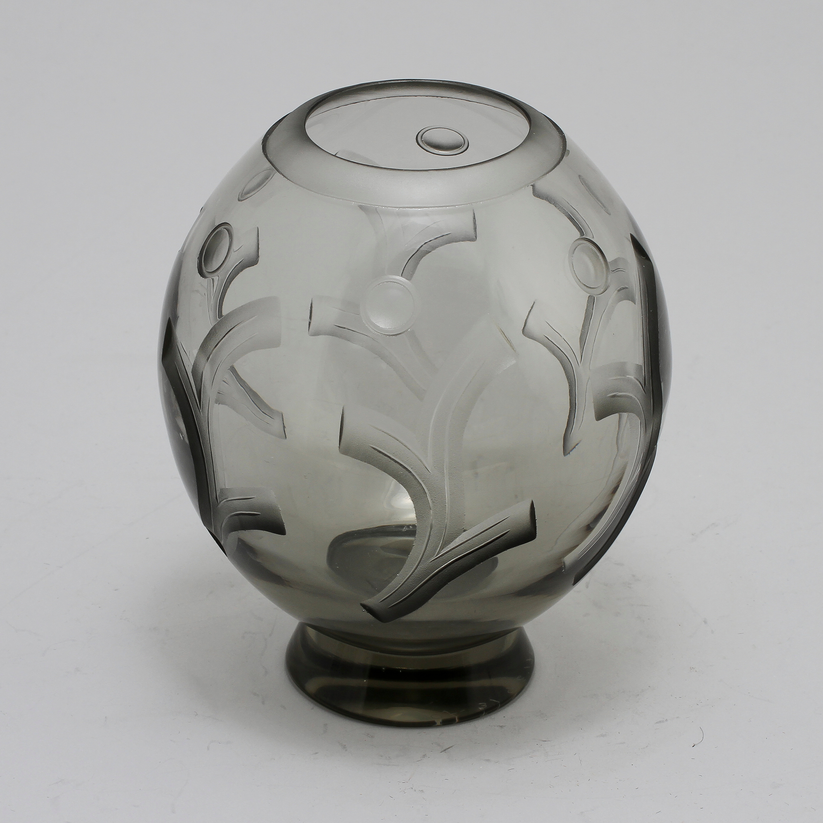 VAS, glas, Simon Gate, Orrefors, 1930-tal. - Bukowskis