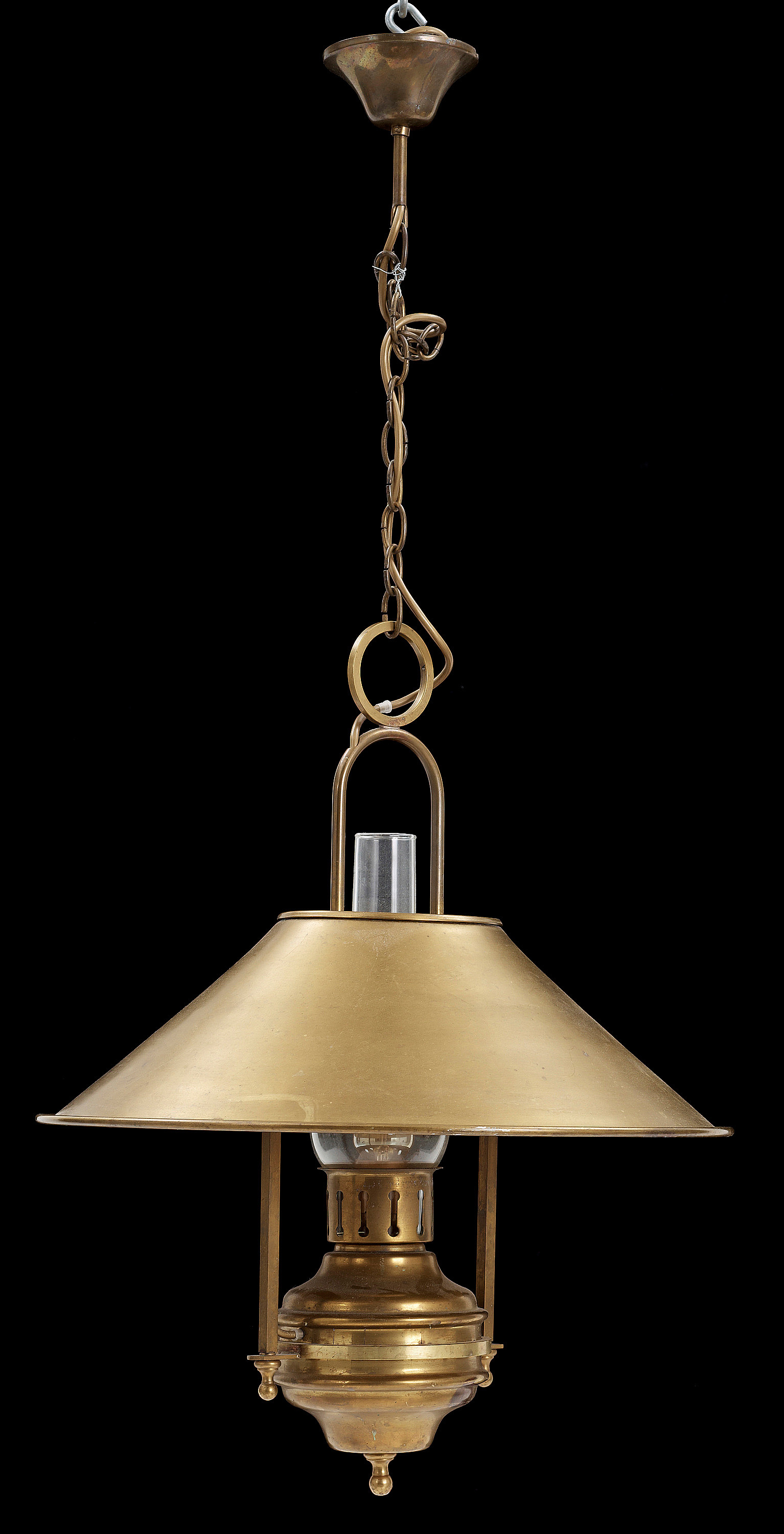 FOTOGENLAMPA, mässing, 1900-tal. H ca 106. - Bukowskis