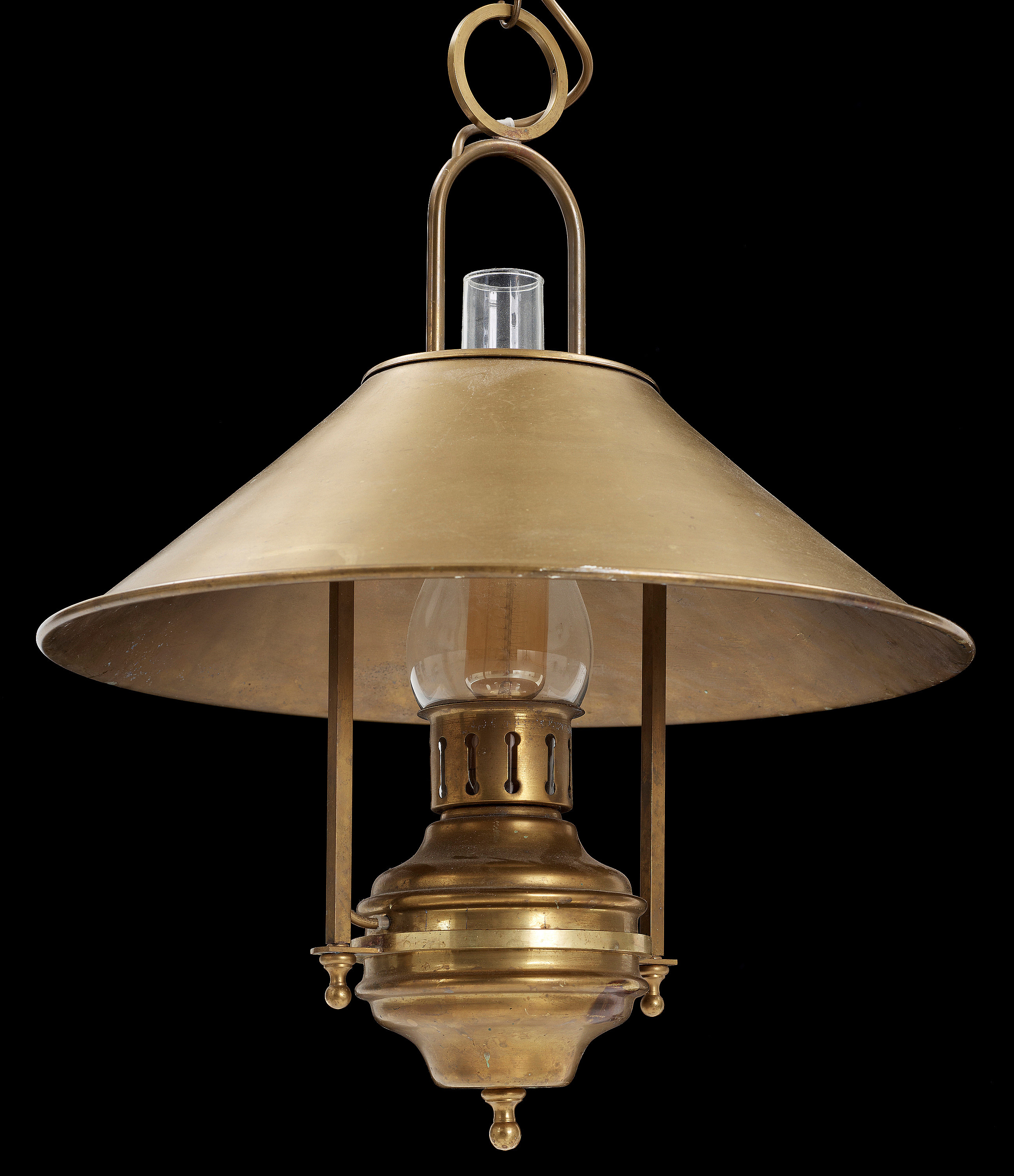 FOTOGENLAMPA, mässing, 1900-tal. H ca 106. - Bukowskis