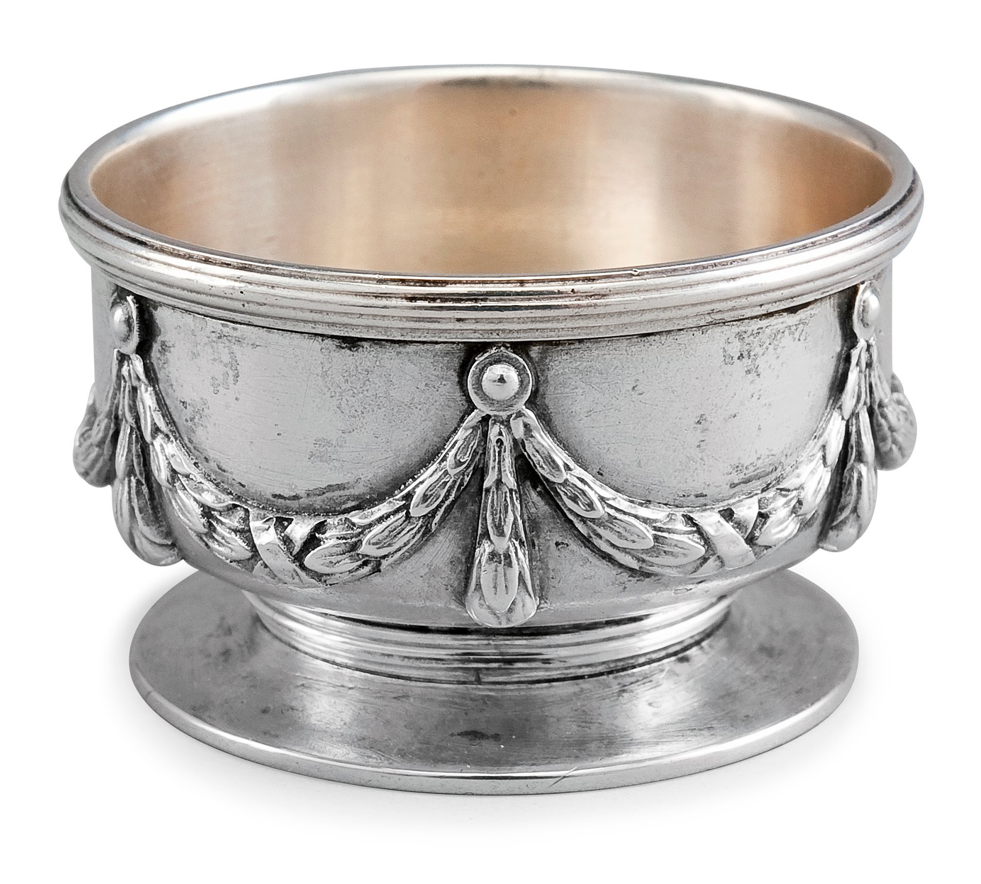 A FABERGÉ SALT CELLAR, 84 silver. Moscow 1908-17. - Bukowskis