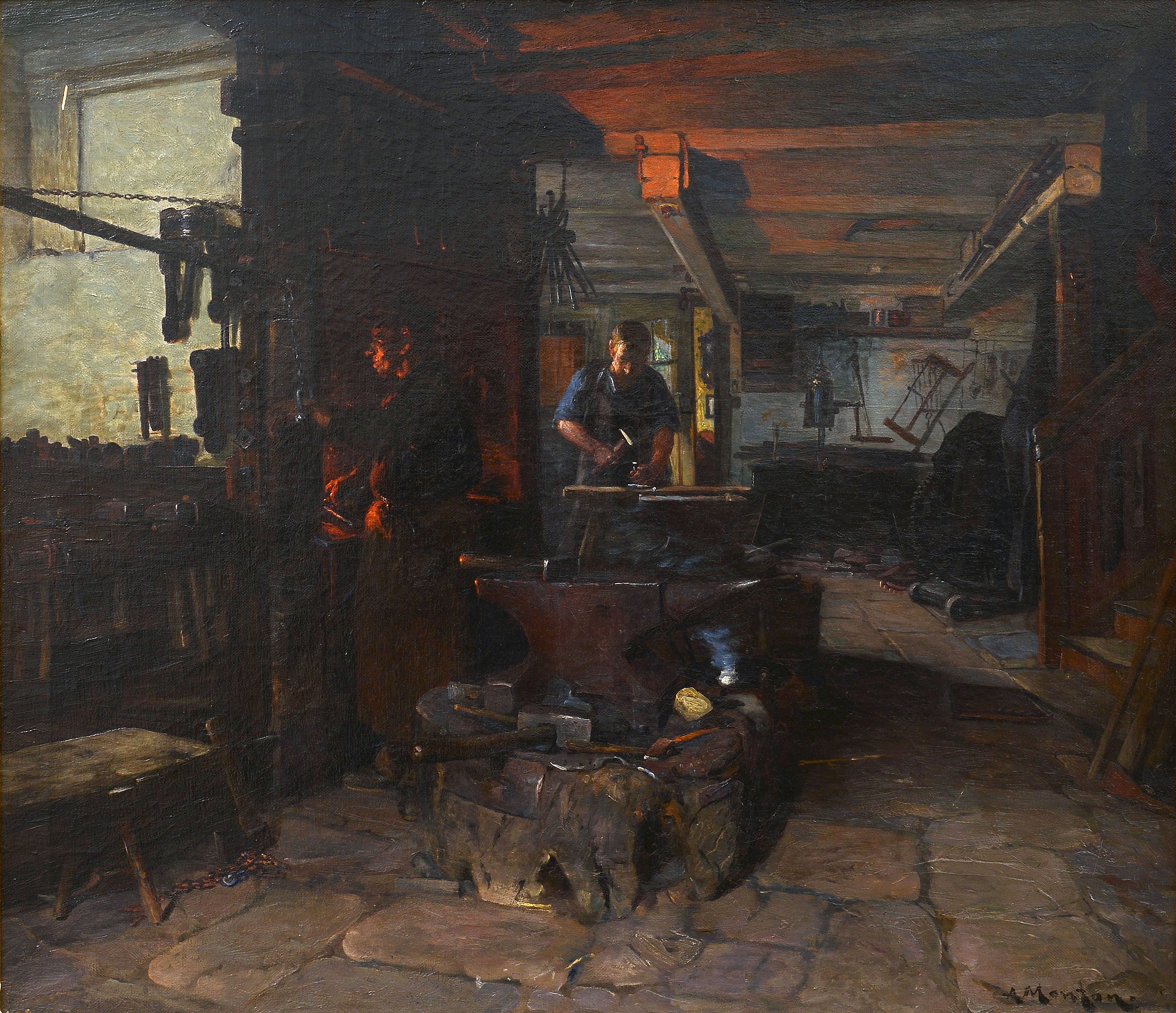 Anders Montan, IN THE SMITHERY. - Bukowskis