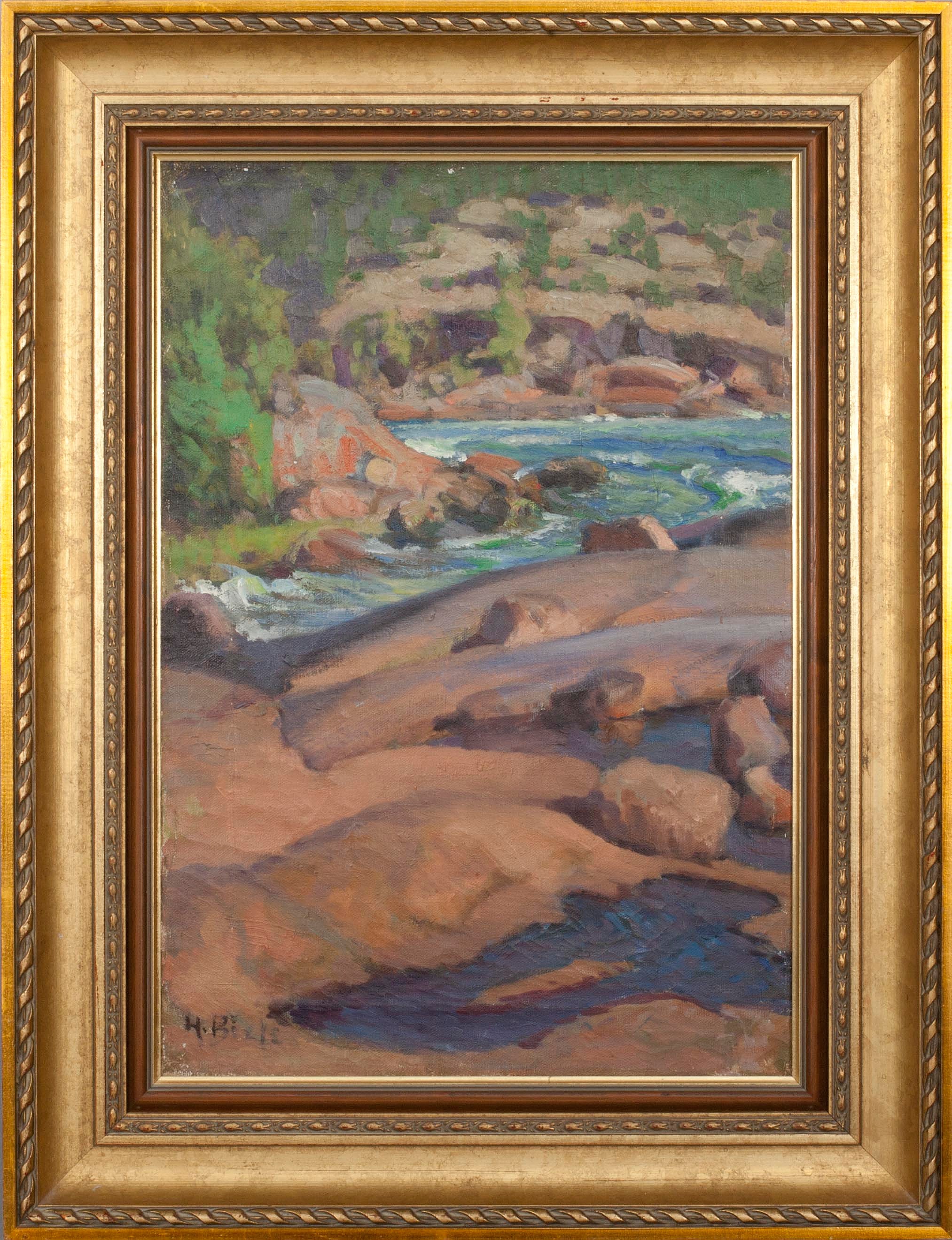 HELMI BIESE, olja på duk, signerad. - Bukowskis