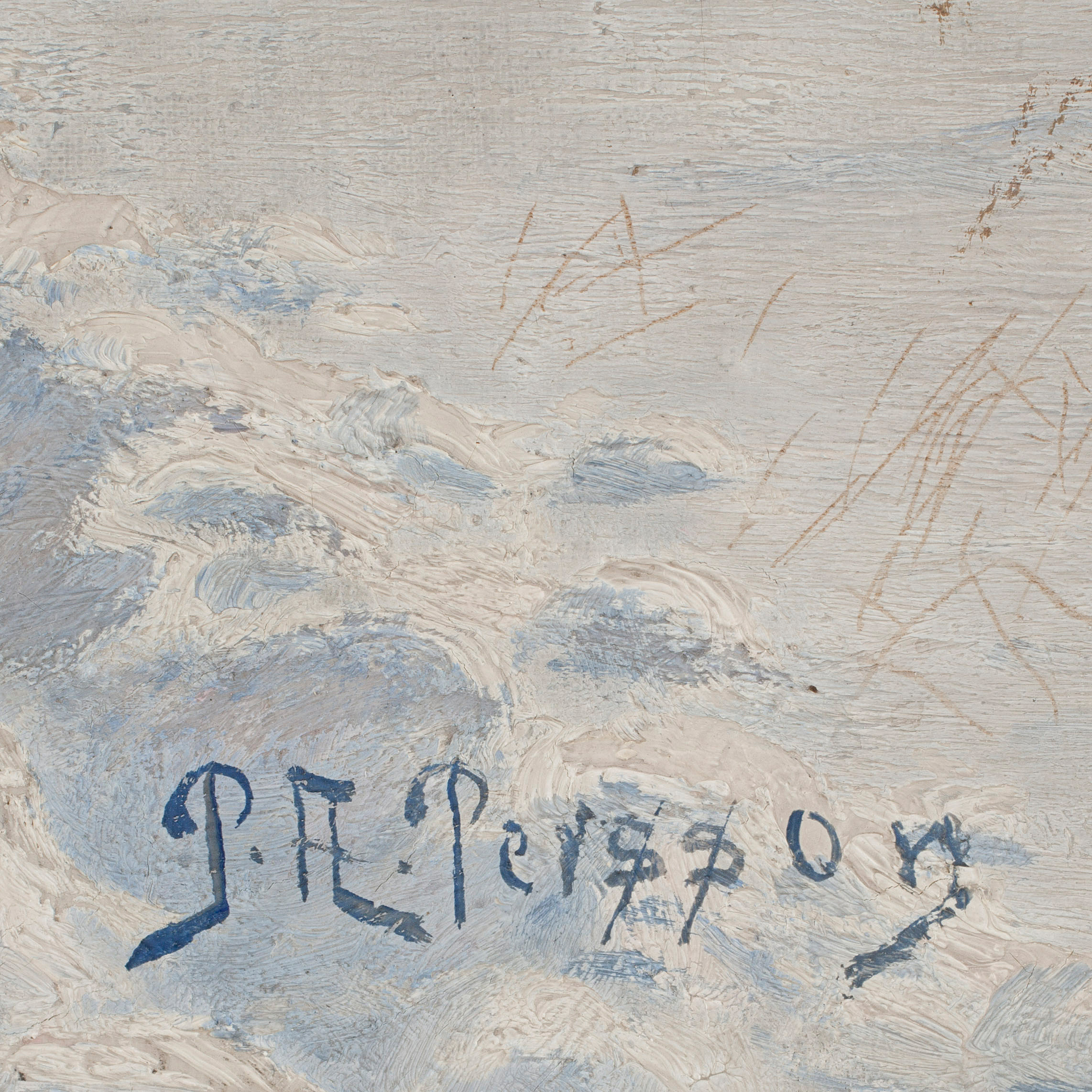 PETER ADOLF PERSSON, olja på duk, signerad. - Bukowskis