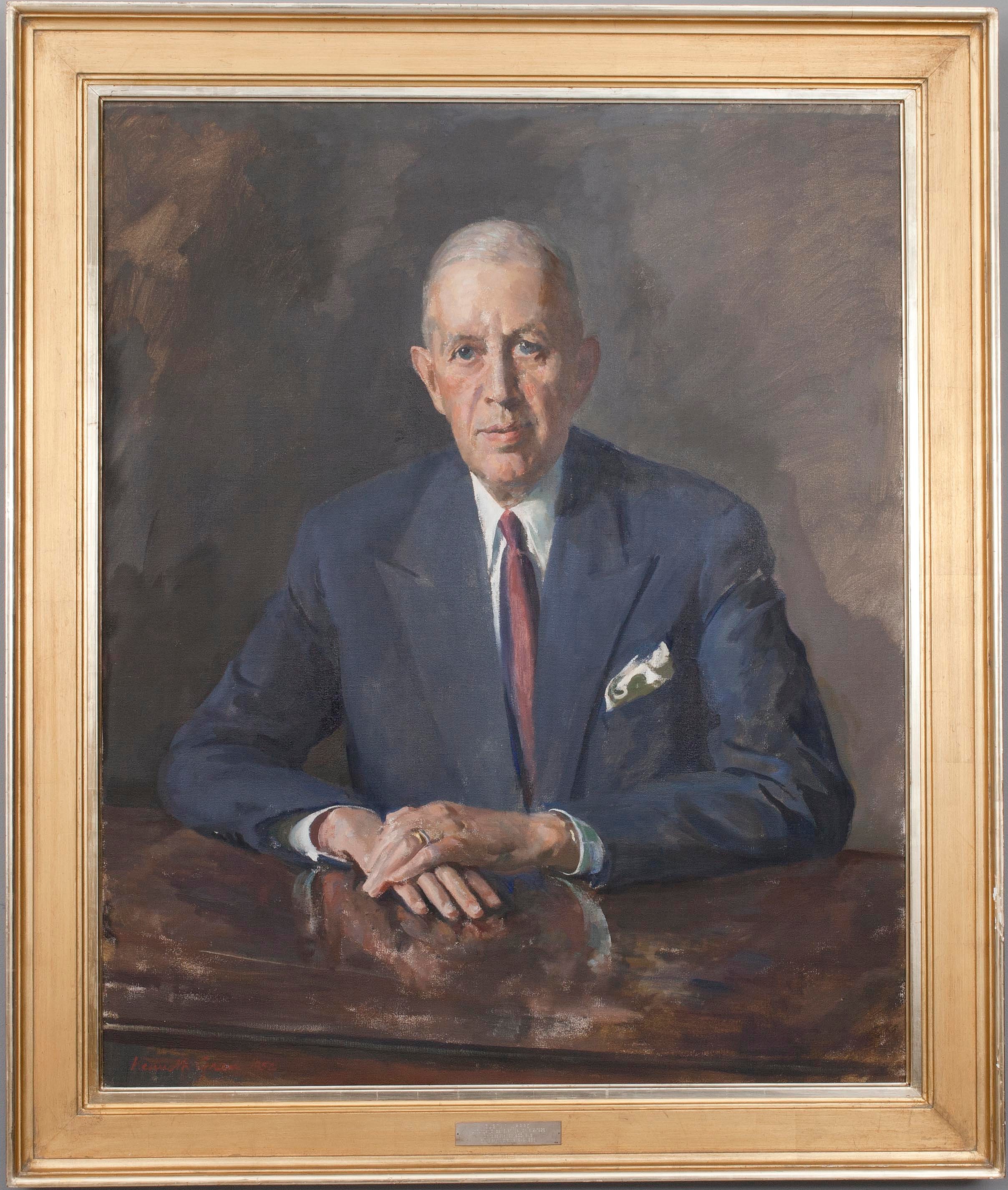 KENNETH GREEN, olja på duk, signerad och daterad -54. - Bukowskis