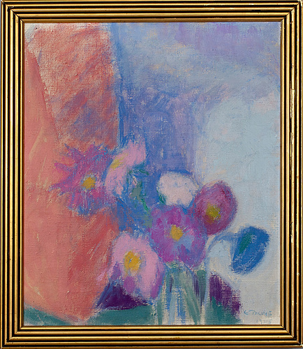 Ellen Thesleff, FLOWER STILL LIFE. - Bukowskis