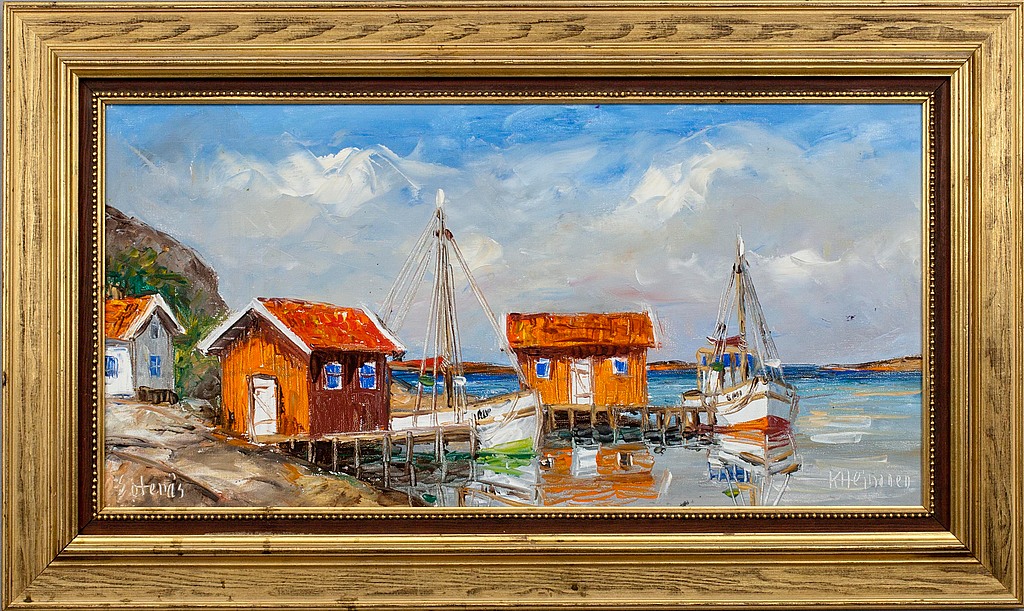 KURT ERIK HEINONEN, olja på duk, signeerattu. - Bukowskis