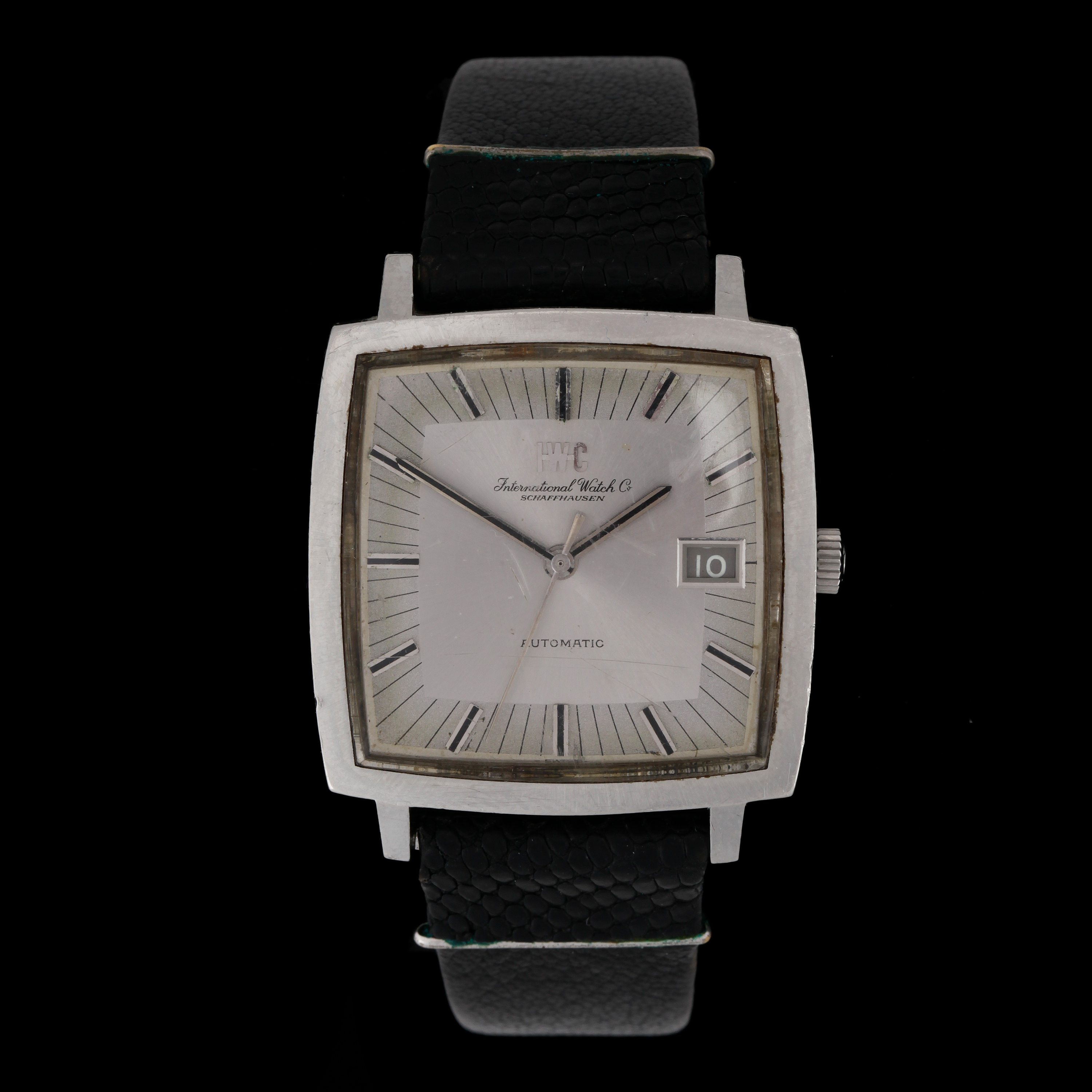IWC - Grand Square. Automatic. Ca 1970. Case no 2057913, Ref. 1871. 34 ...