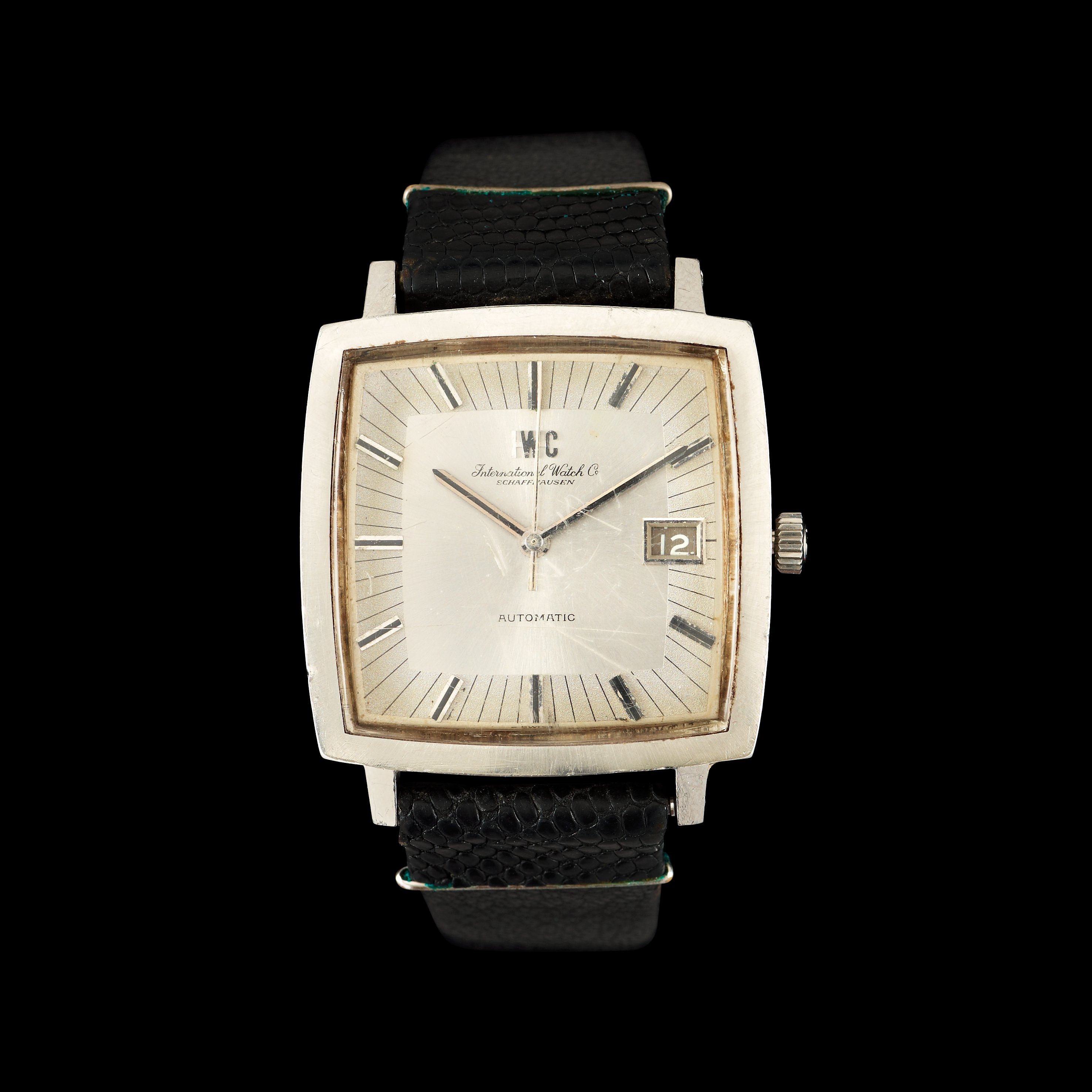 IWC - Grand Square. Automatic. Ca 1970. Case no 2057913, Ref. 1871. 34 ...