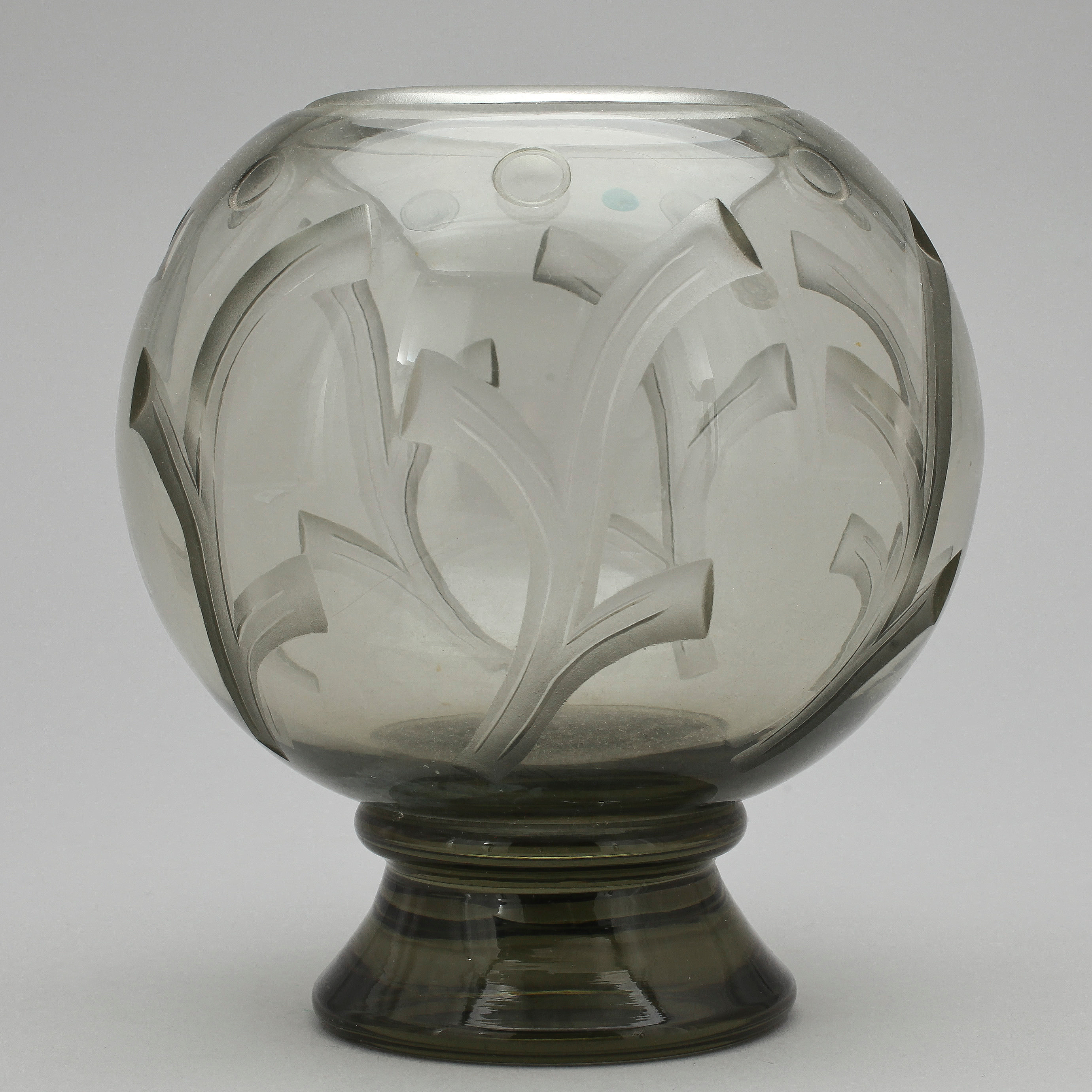 VAS, glas, Simon Gate Orrefors 1931. - Bukowskis