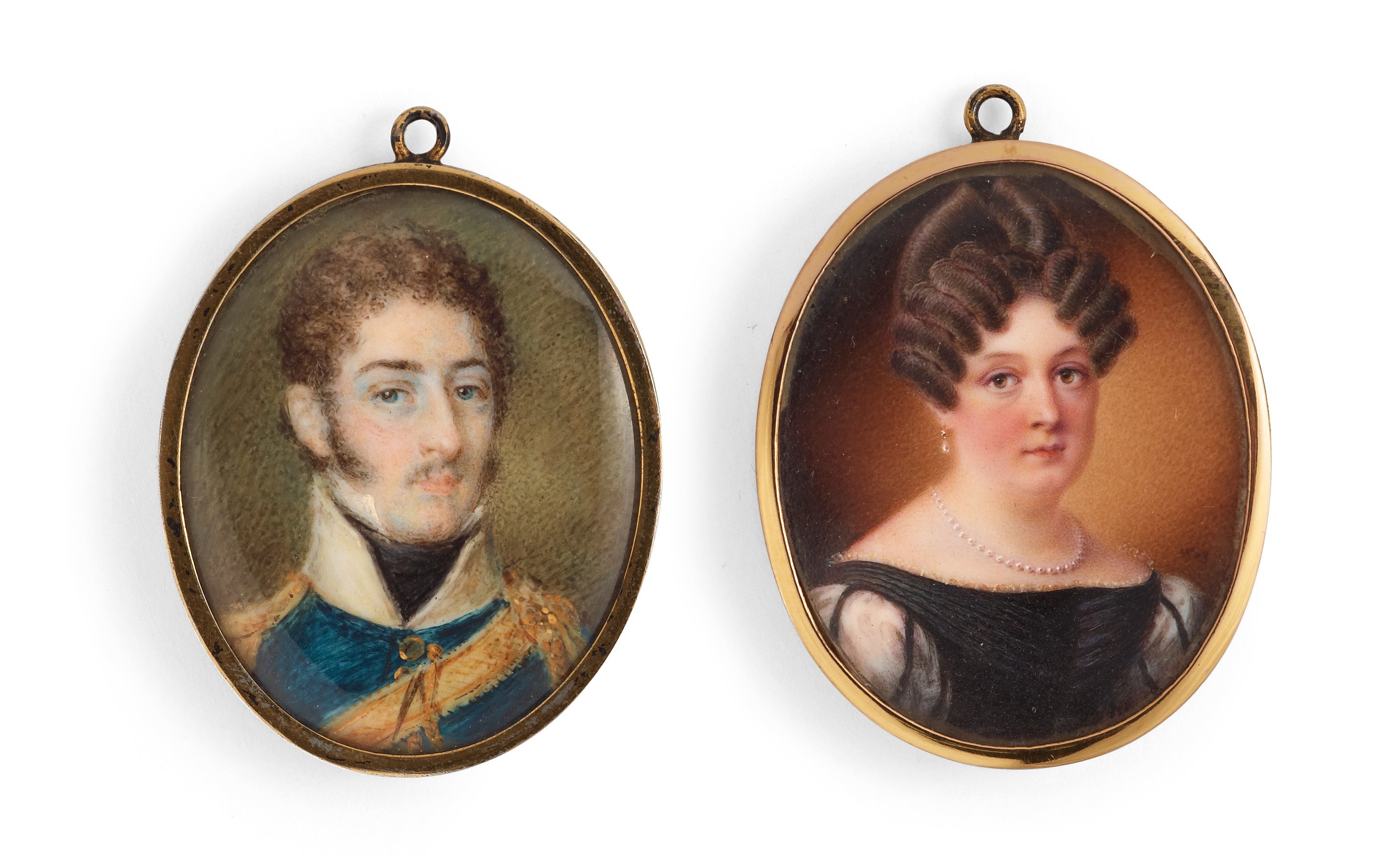 Johan Way, "Gustaf Johan Taube" (1796-1872) & Kristina Ulrika ...