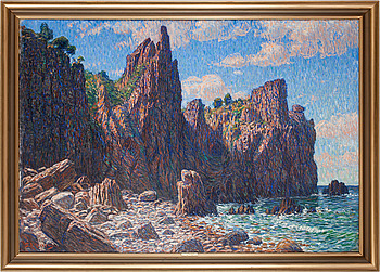 PETER ADOLF PERSSON, olja på duk, signerad. - Bukowskis