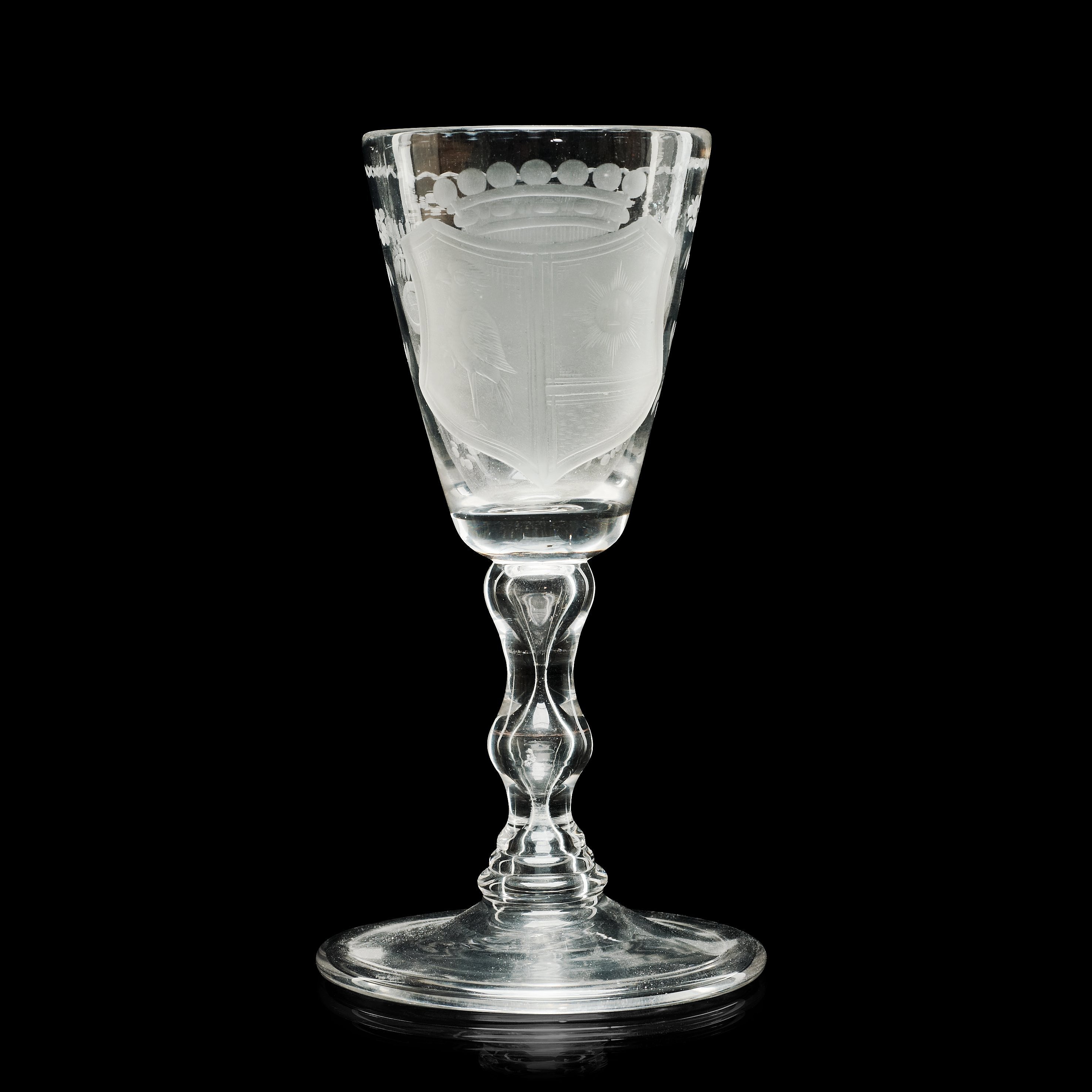 VINGLAS. 1700-tal. - Bukowskis