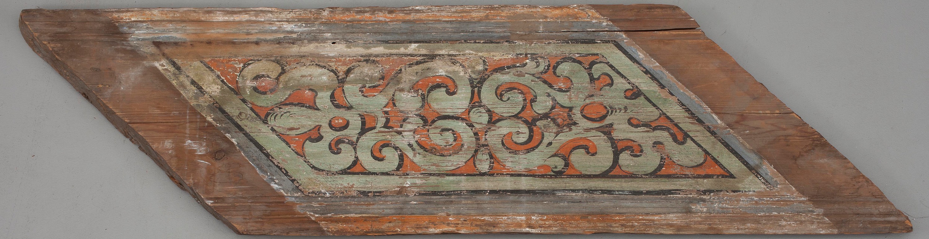 TAKPANEL, trä, Sverige 1600-tal. - Bukowskis