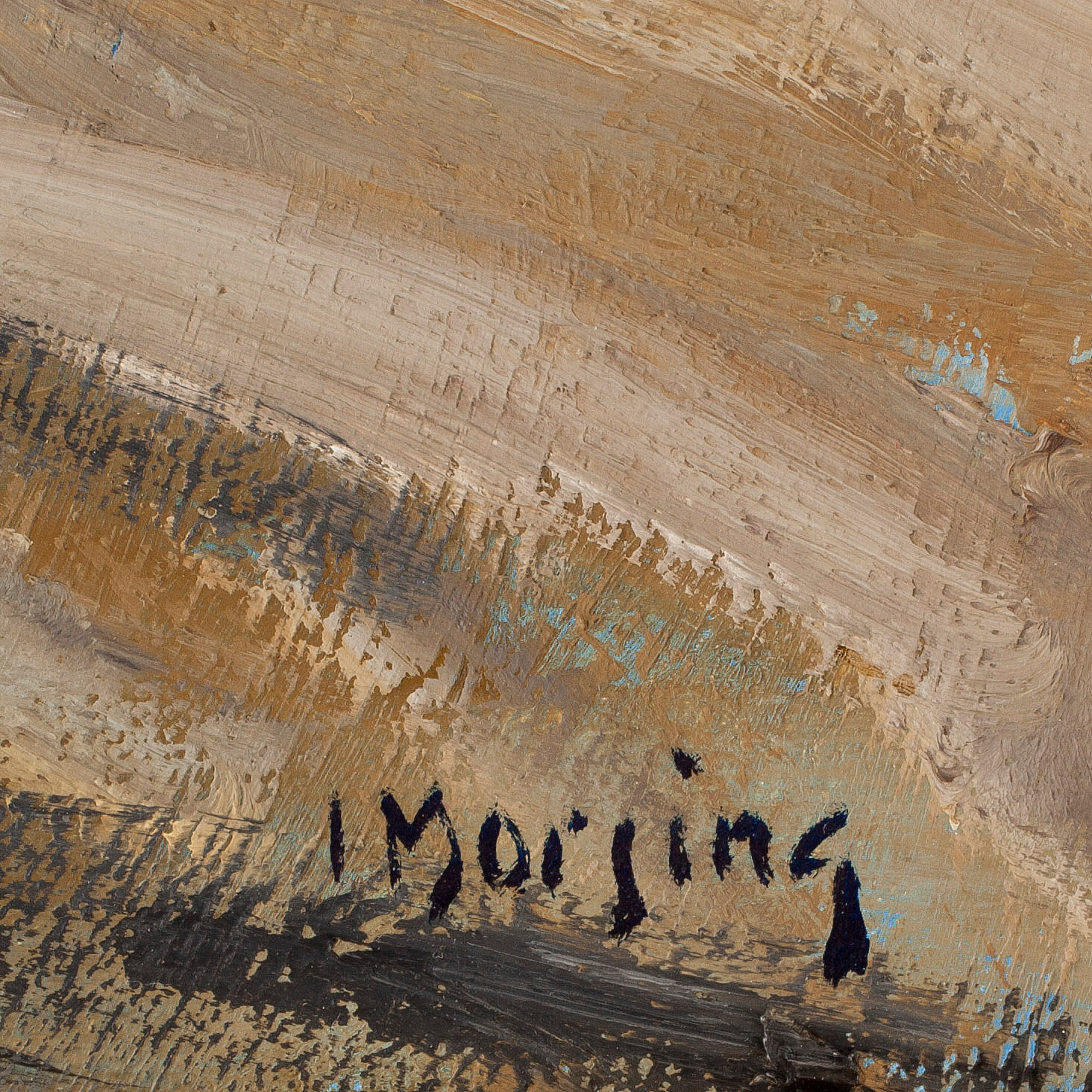 IVAR MORSING. Olja på duk. Sign I. Morsing. - Bukowskis