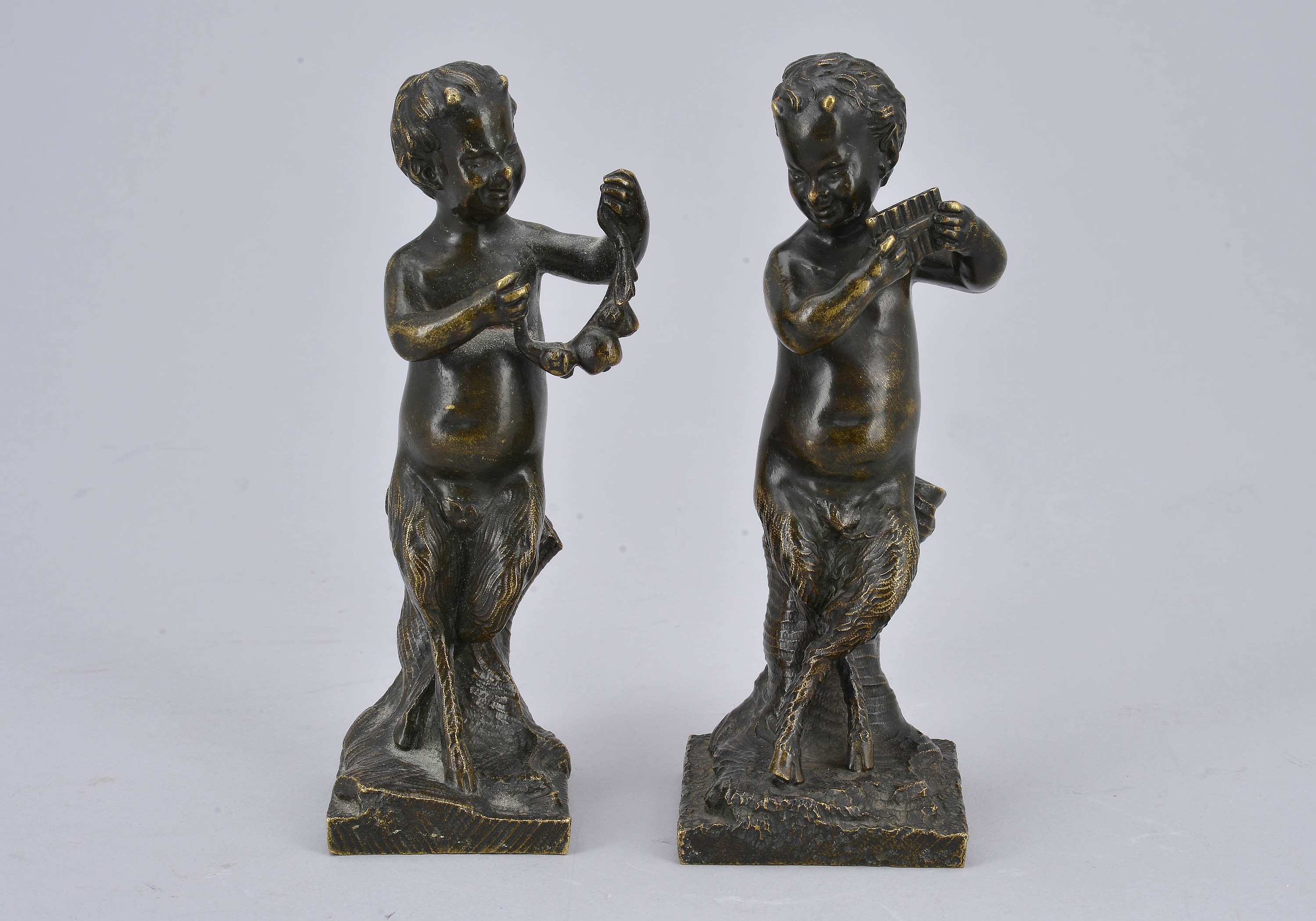 FAUNER 2 st, brons, 1800-tal. - Bukowskis