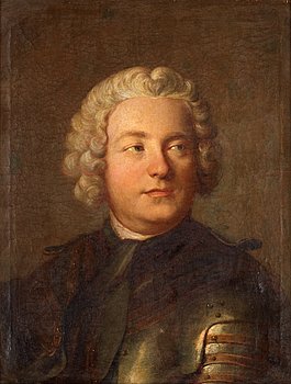 Louis Tocqué After, "Carl Gustaf Tessin" (1695-1770). - Bukowskis