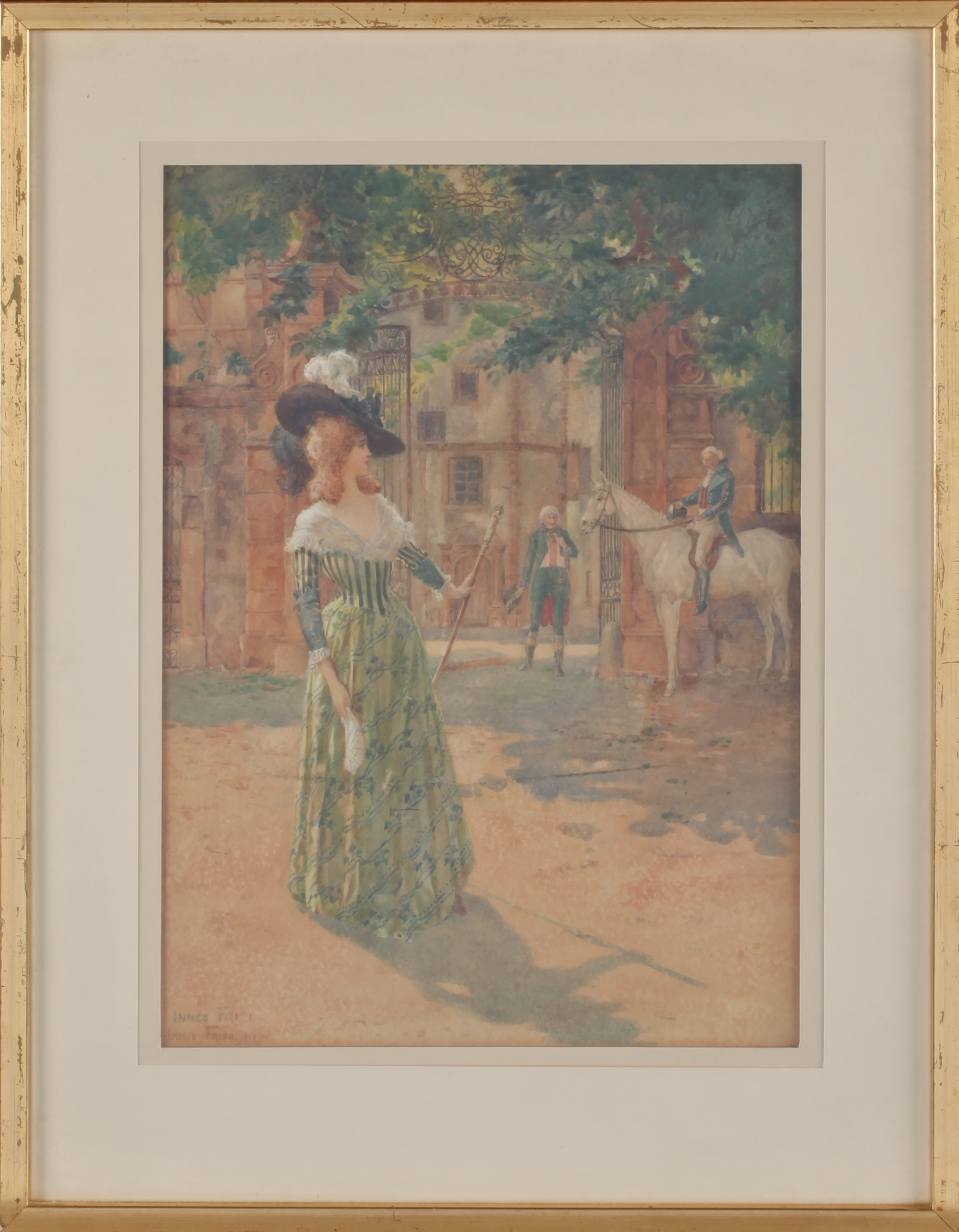 INNES FRIPP, akvarell, signerad. - Bukowskis