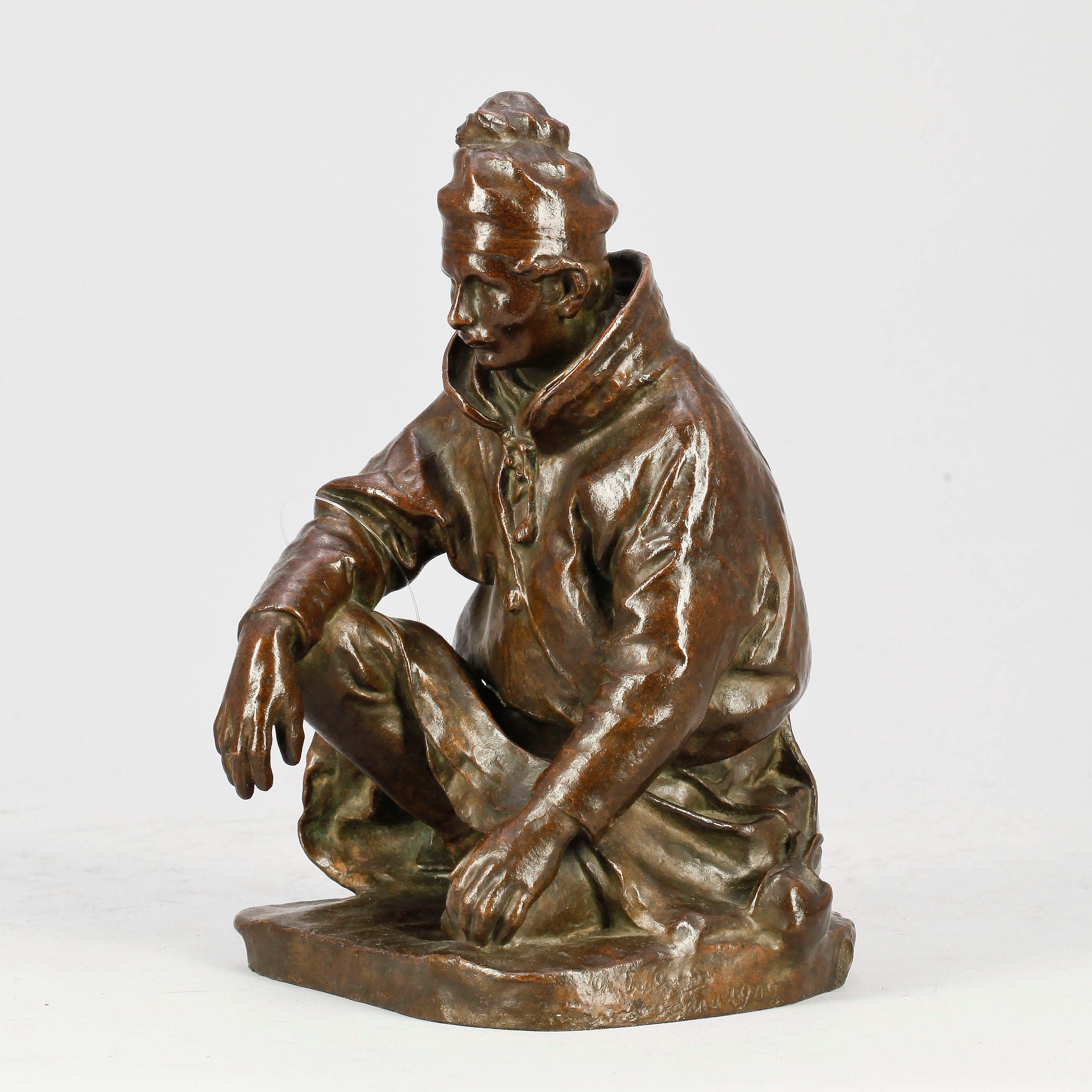 CHRISTIAN ERIKSSON, skulptur brons, signerad o daterad i godset ...