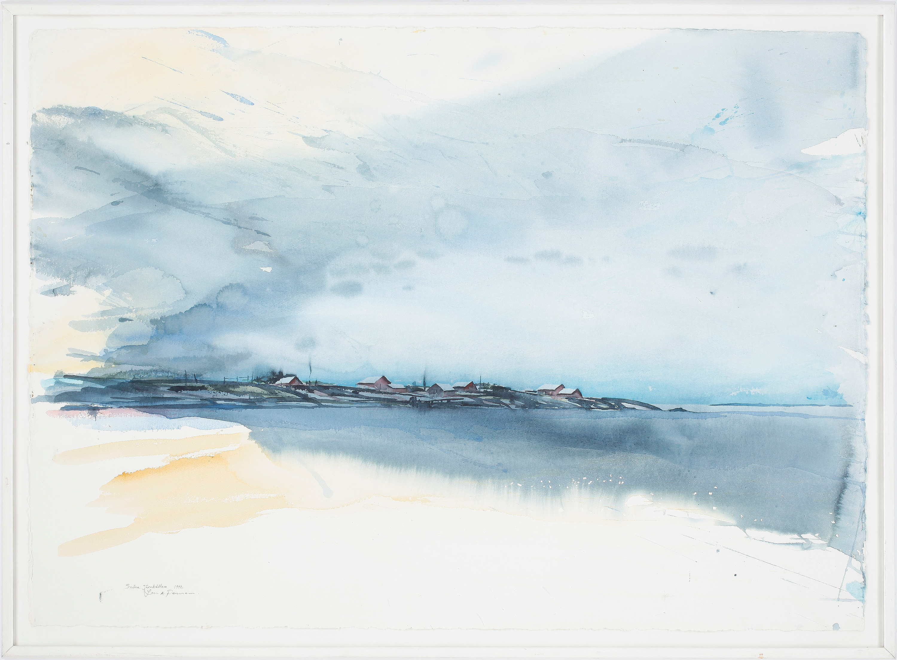 LARS A PERSSON, akvarell. Sign och daterad 1992. - Bukowskis