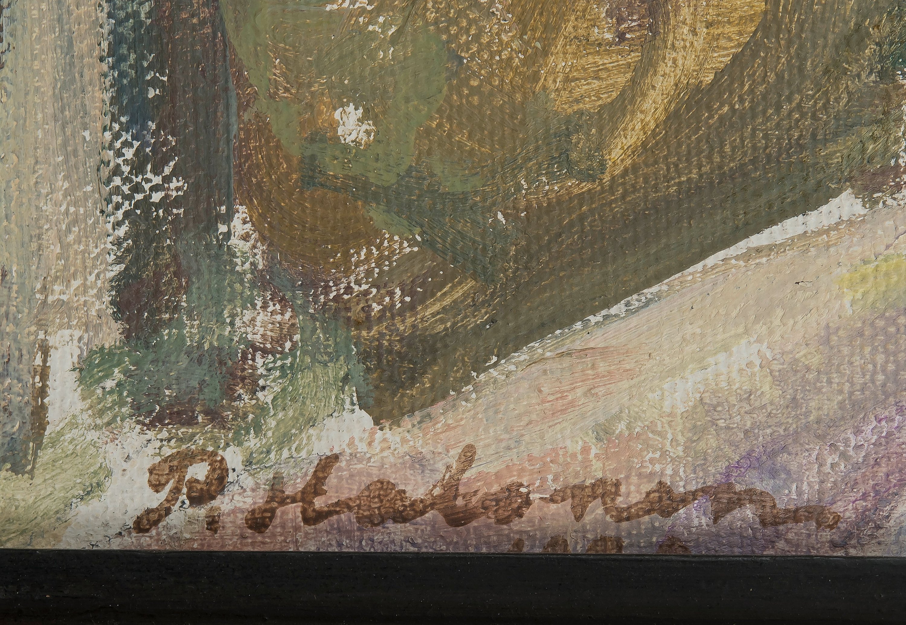 Pekka Halonen, HOUSES IN THE SHADOWS OF THE TREES. - Bukowskis