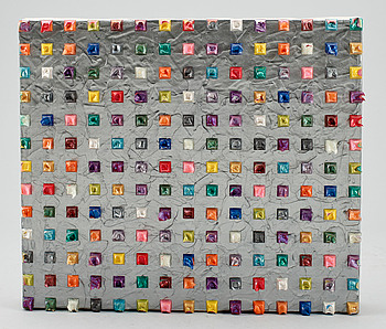 ALBERT CONTRERAS, akryl på pannå, signerad och daterad a tergo 07 ...