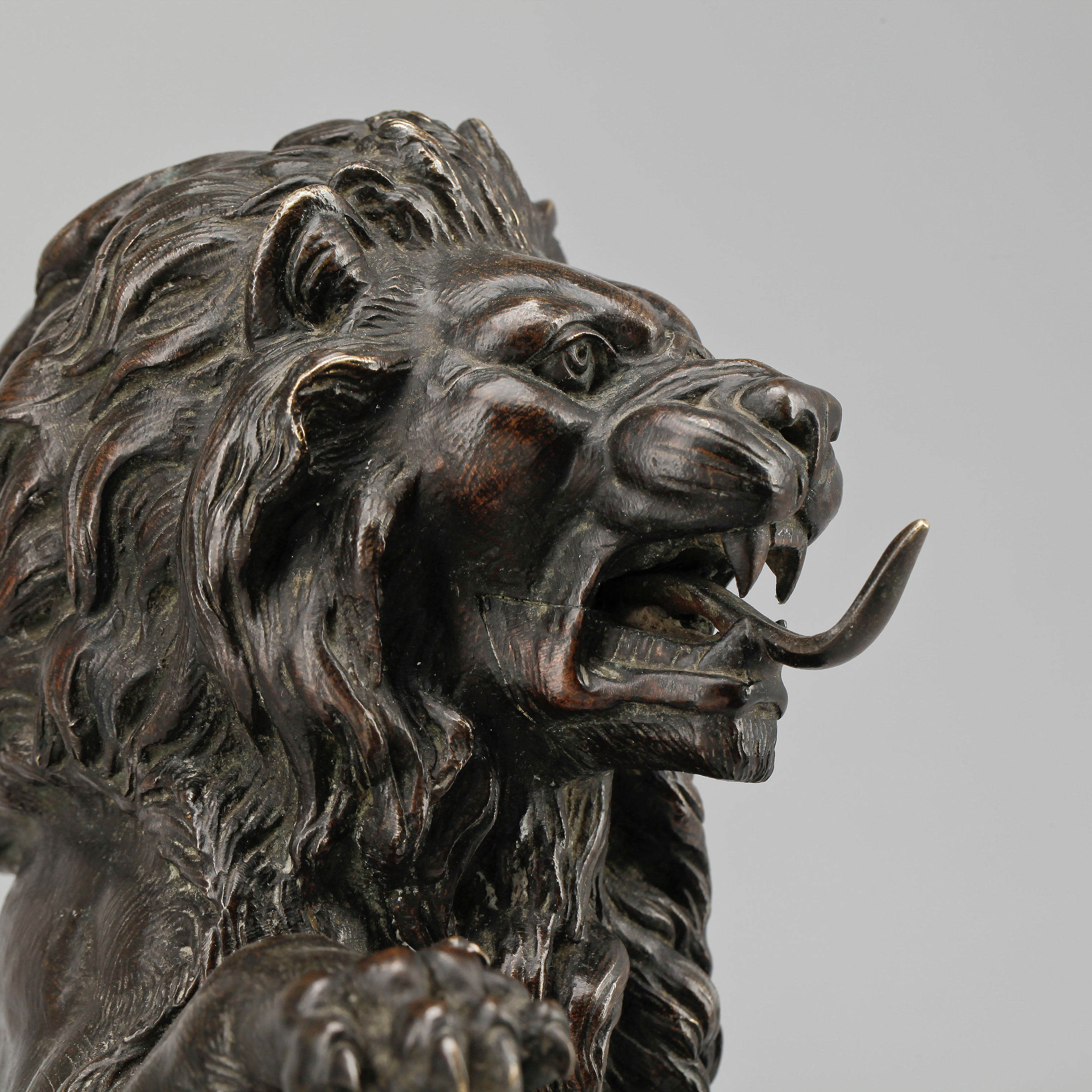 AUGUSTE LOUIS DION, troligen, skulptur, brons. Bär signatur A Dion ...