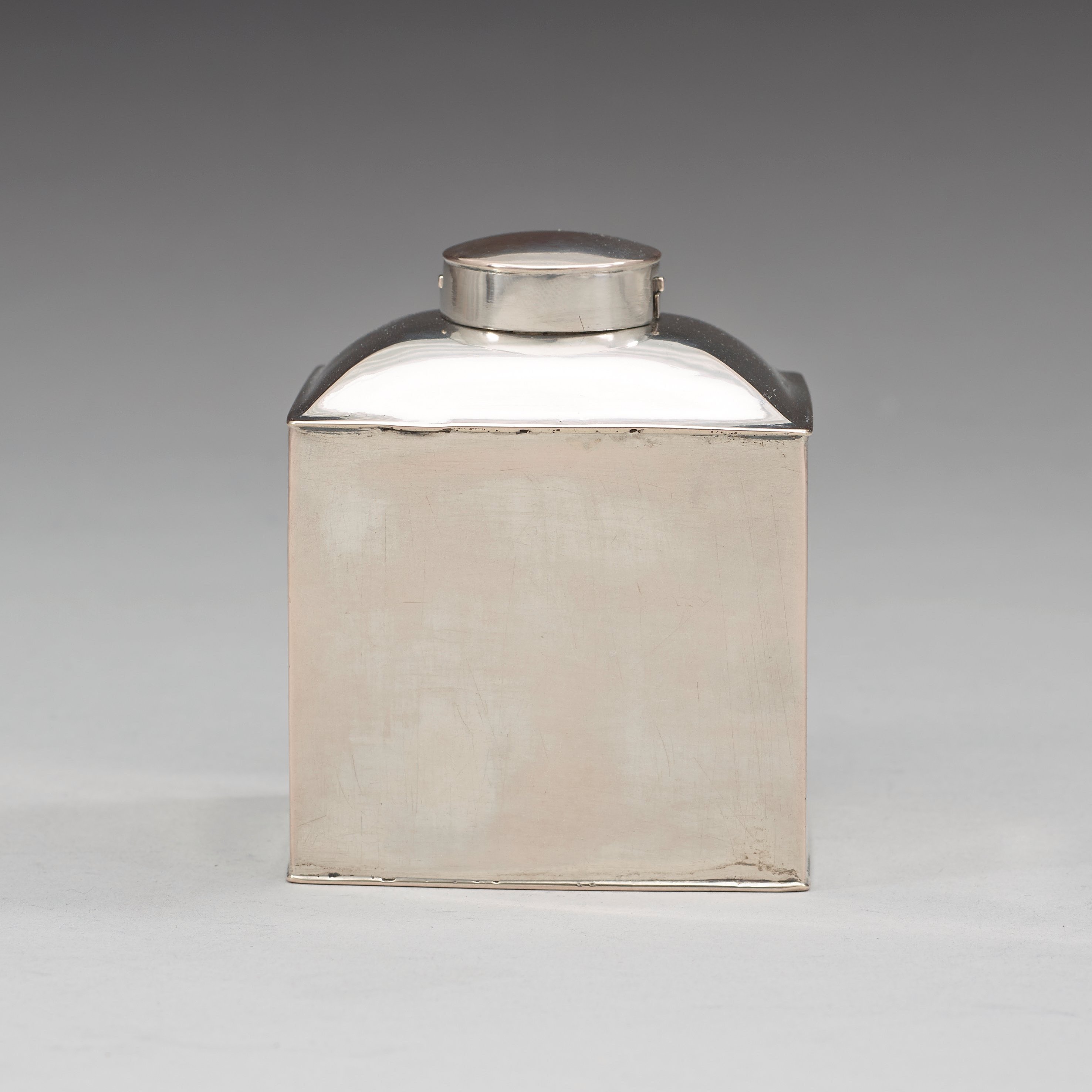 A Finish 18th century silver tea-box, marks of Henrik Petman, Wiborg ...