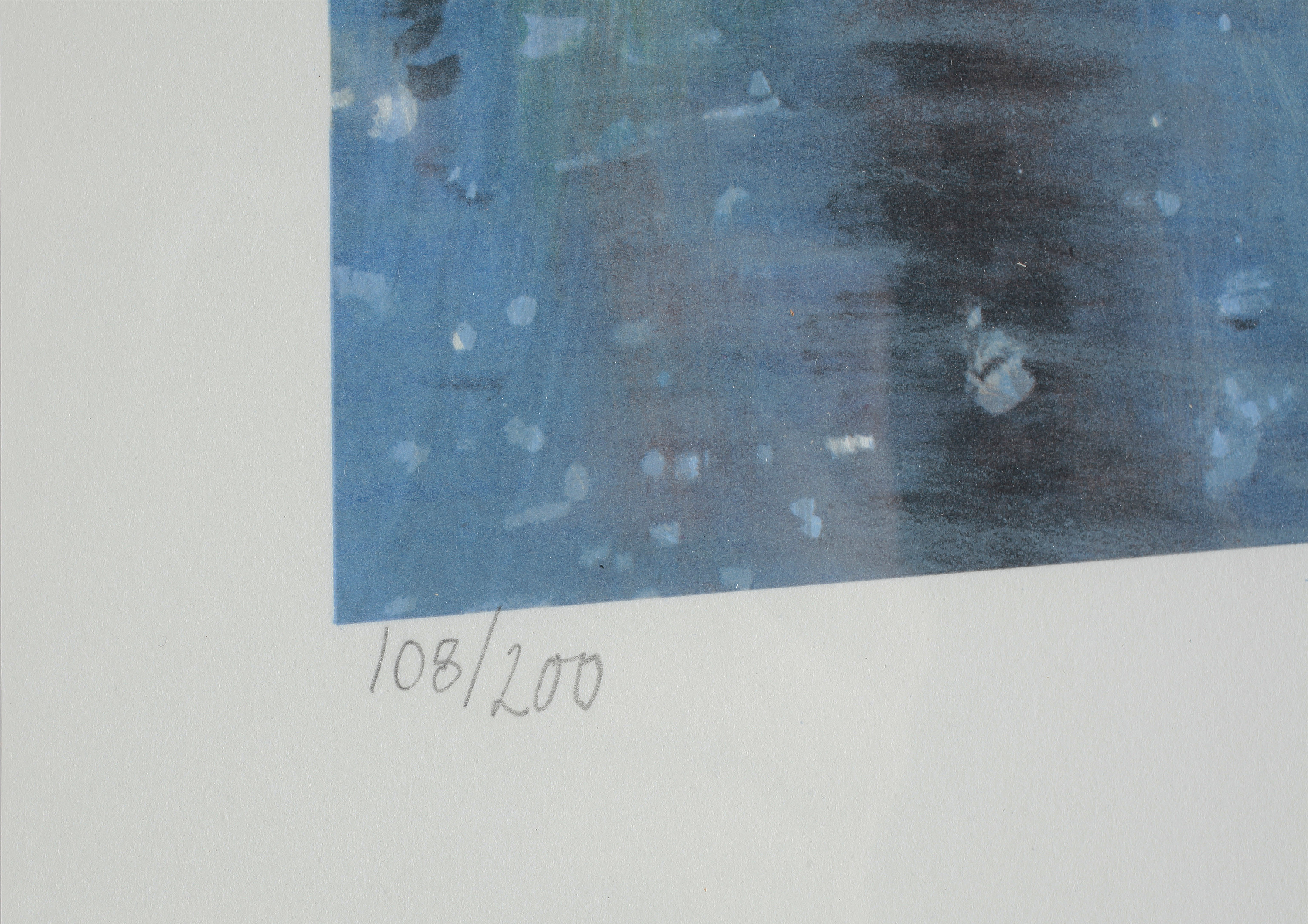 MATS ÅKERMAN, litografi, sign o dat 2006, sign. o numr. nr 108/200 ...