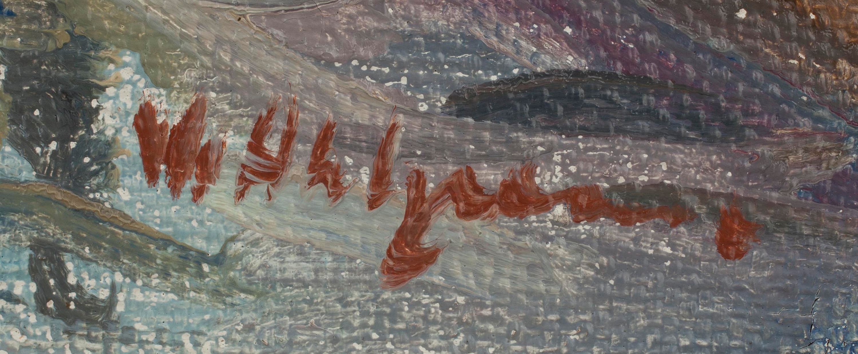 WILLIAM AHLGREN, olja på duk, signerad. - Bukowskis