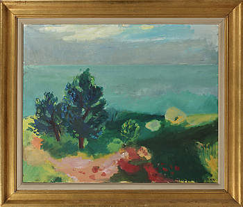 NILS NILSSON, olja på duk, monogramsignerad. - Bukowskis