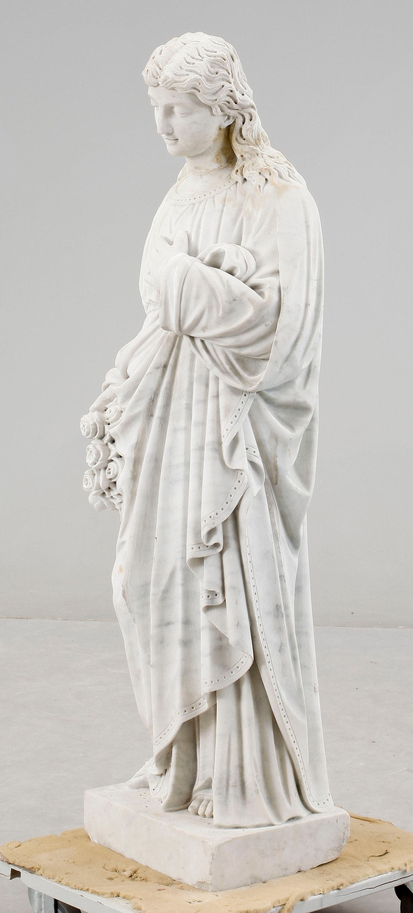 SKULPTUR, marmor, 1800/1900-tal. - Bukowskis