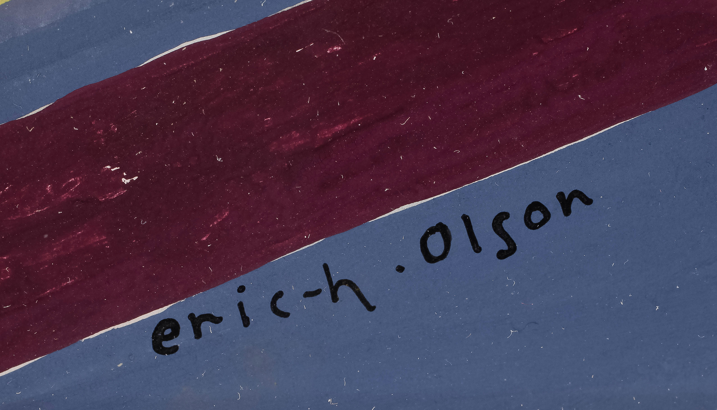 ERIC H OLSON. Gouache. Sign. - Bukowskis