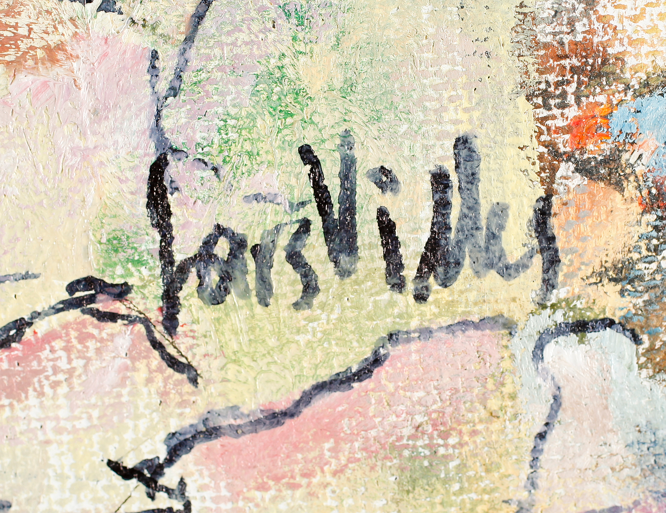 LARS VILKS, olja på duk, signerad. - Bukowskis