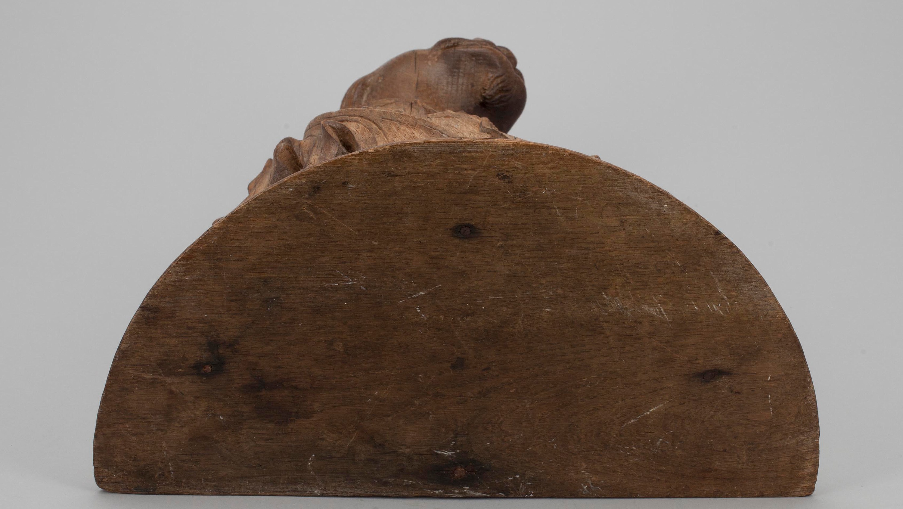 KONSOLHYLLA, ek, gotisk stil, sekelskiftet 1800/1900. - Bukowskis