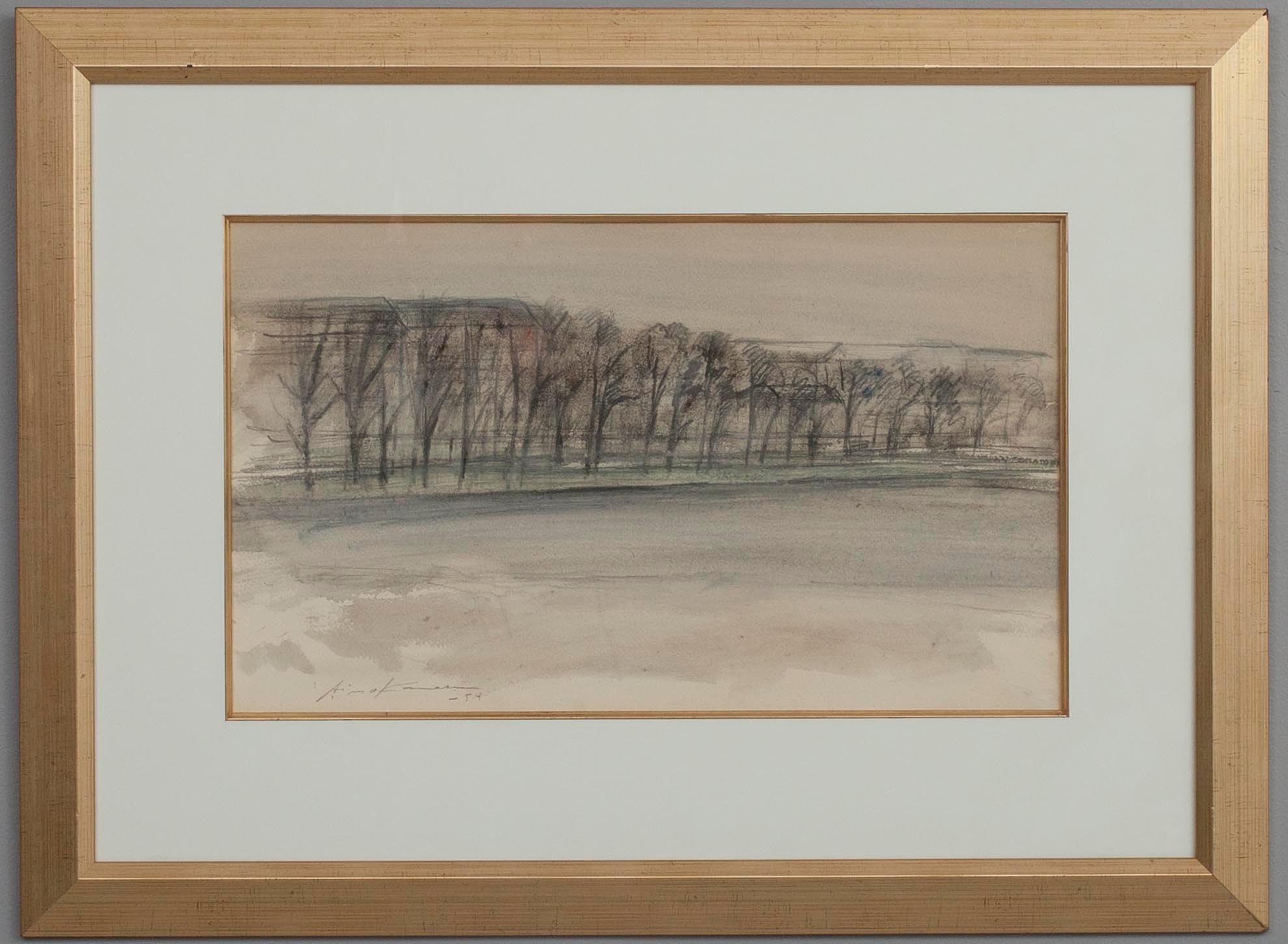 AIMO KANERVA, signerad och daterad -54. - Bukowskis