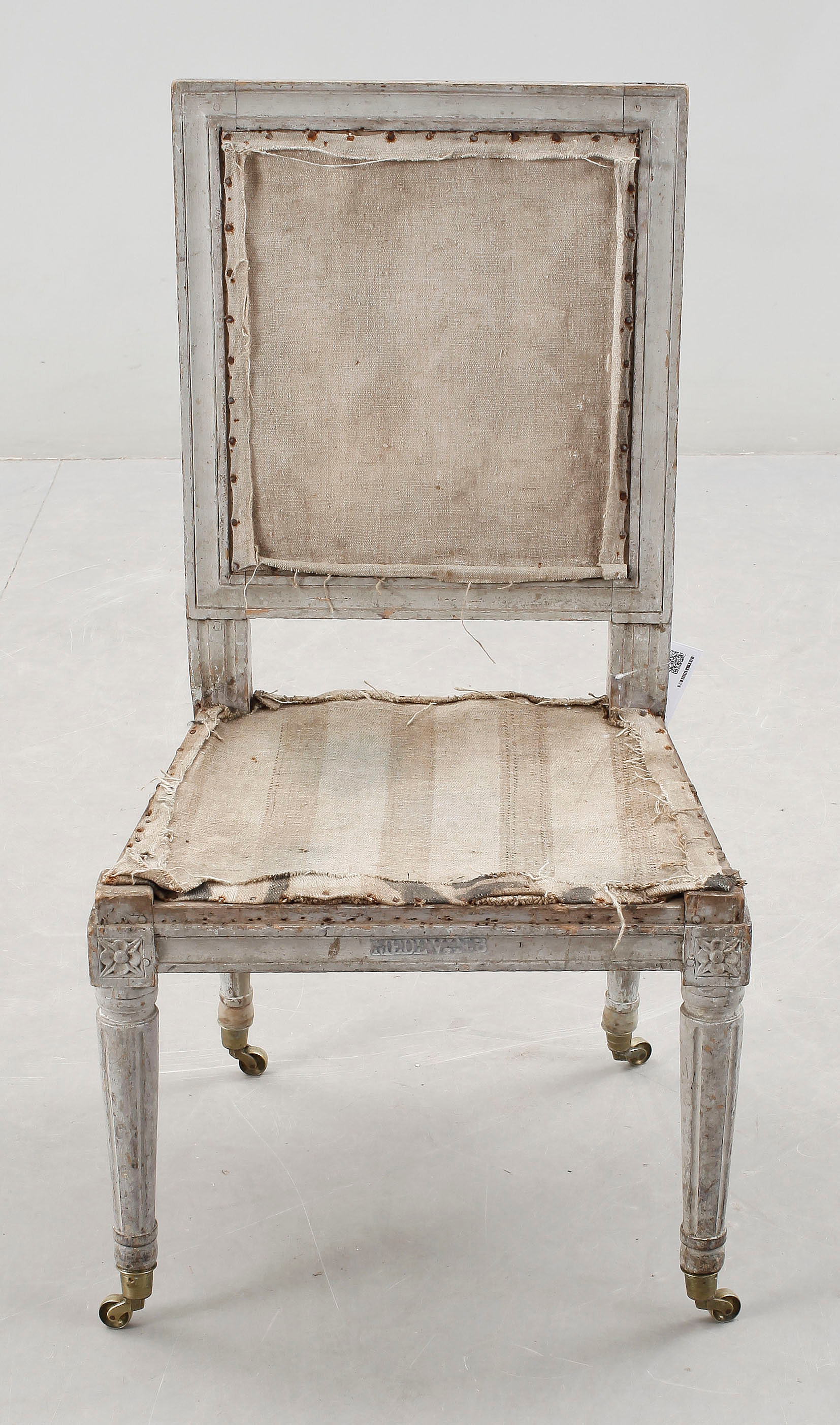 STOL, sengustaviansk, omkring 1800. - Bukowskis